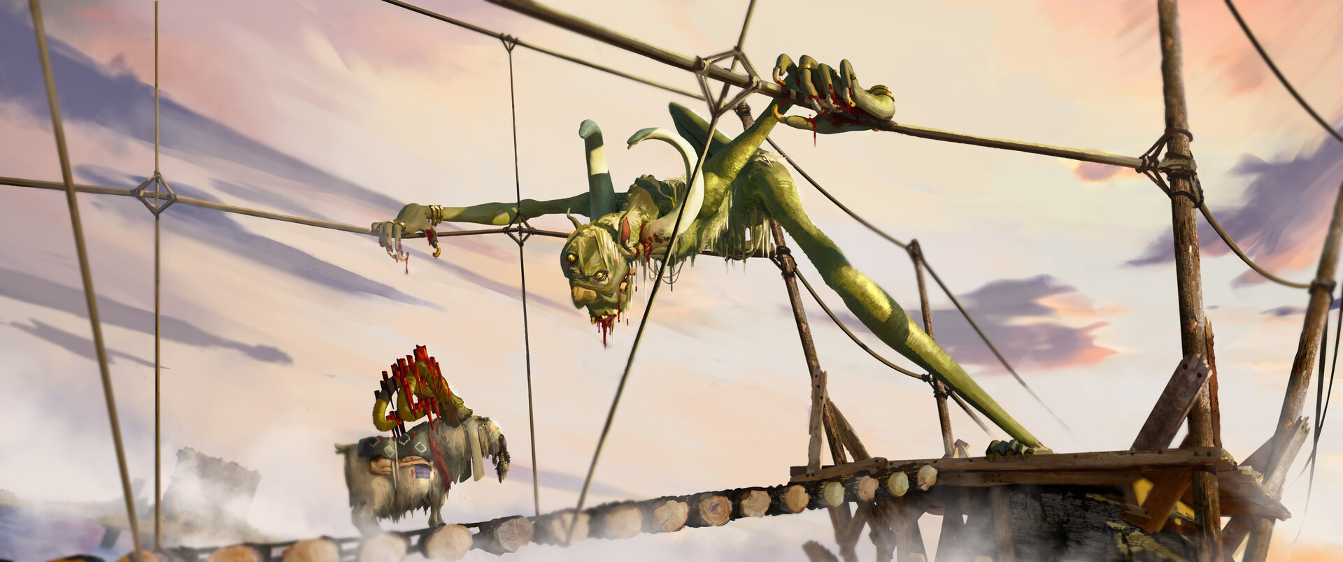 Jack Sides - Billy Goats Gruff: The Troll Bridge Confrontation