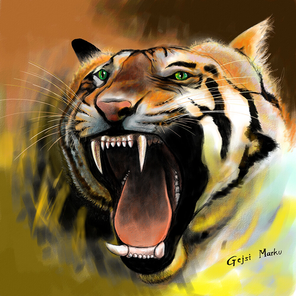 ArtStation - Bengal Tiger