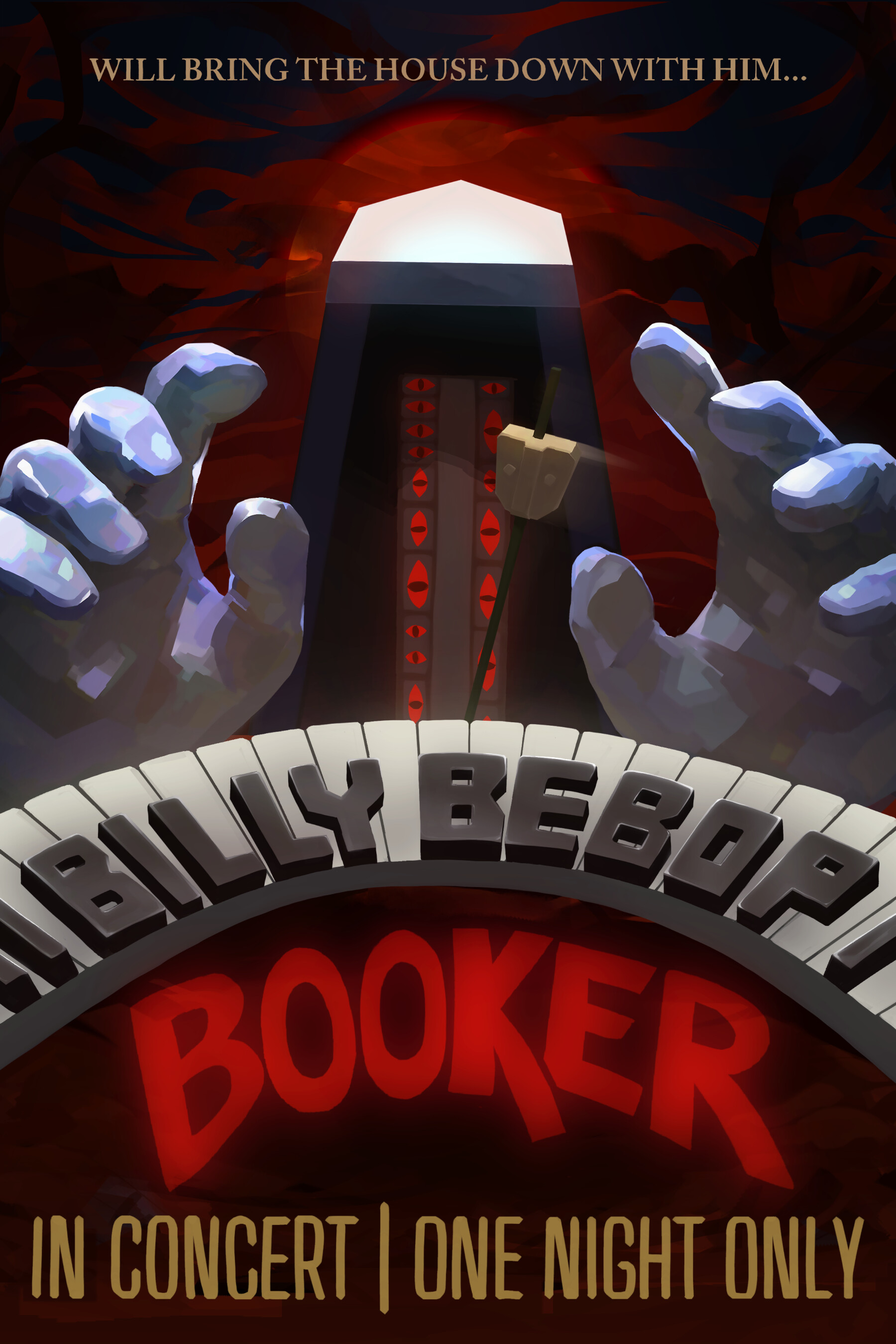 ArtStation - Billy Bebop Booker Poster