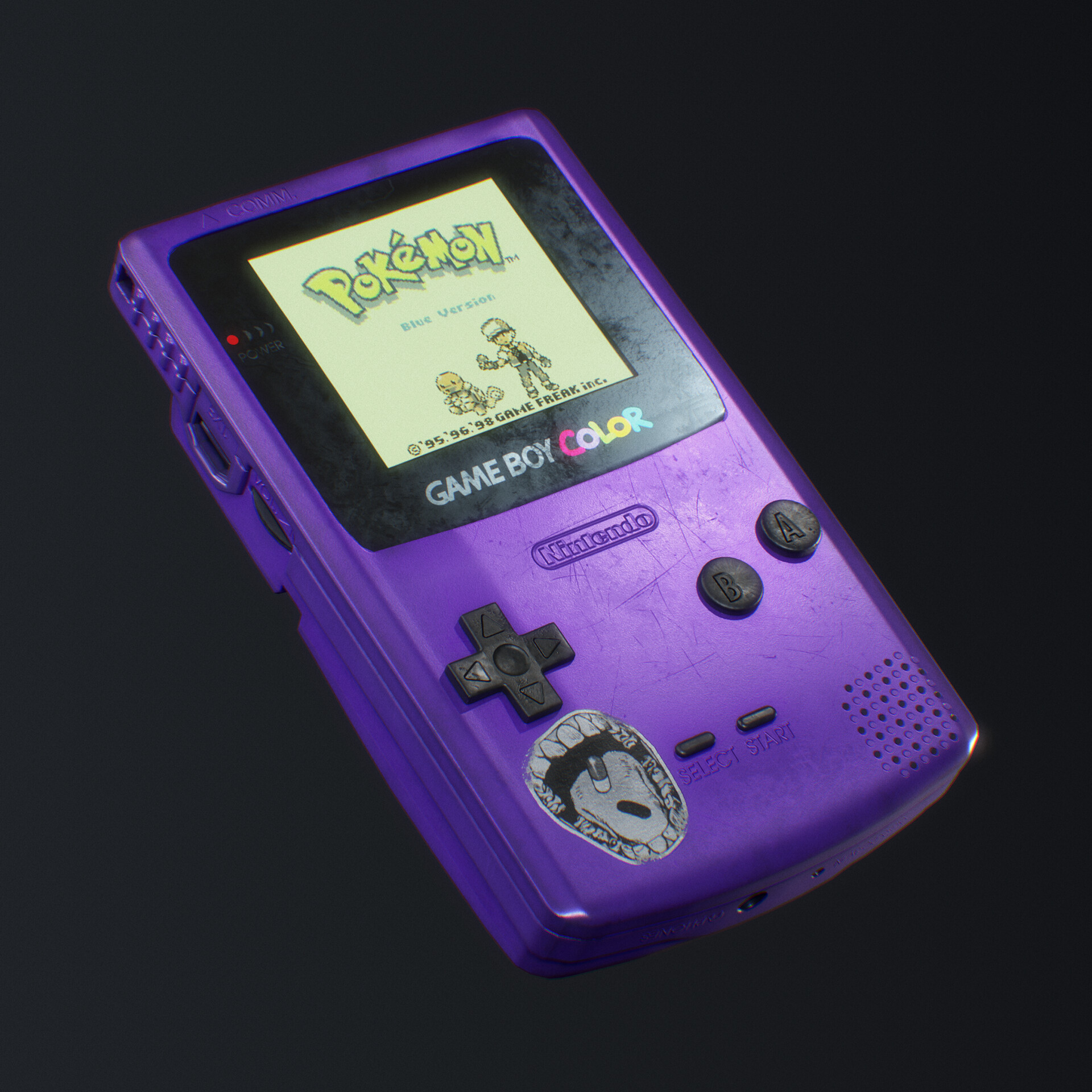 ArtStation - game boy color