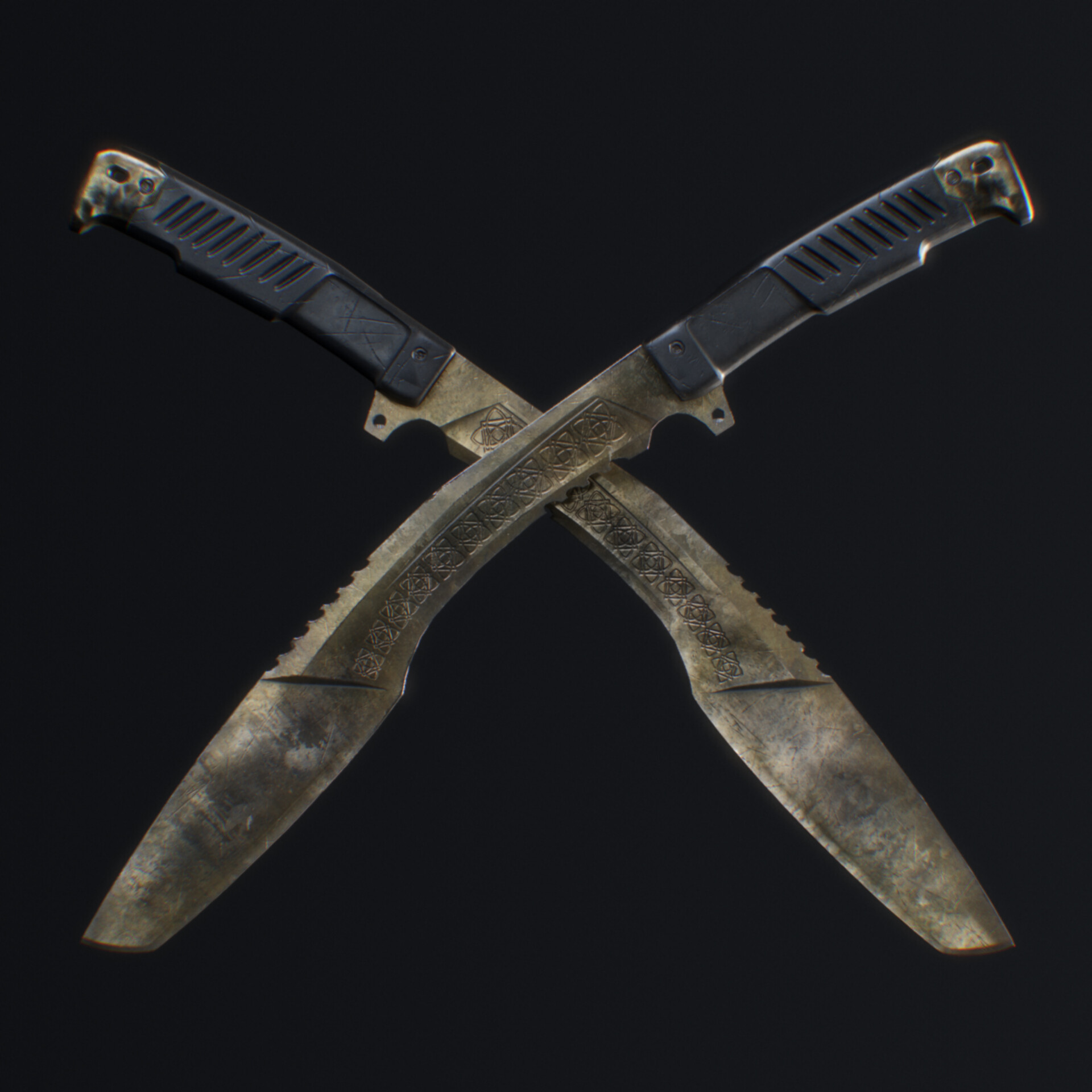 ArtStation - huntsman knife