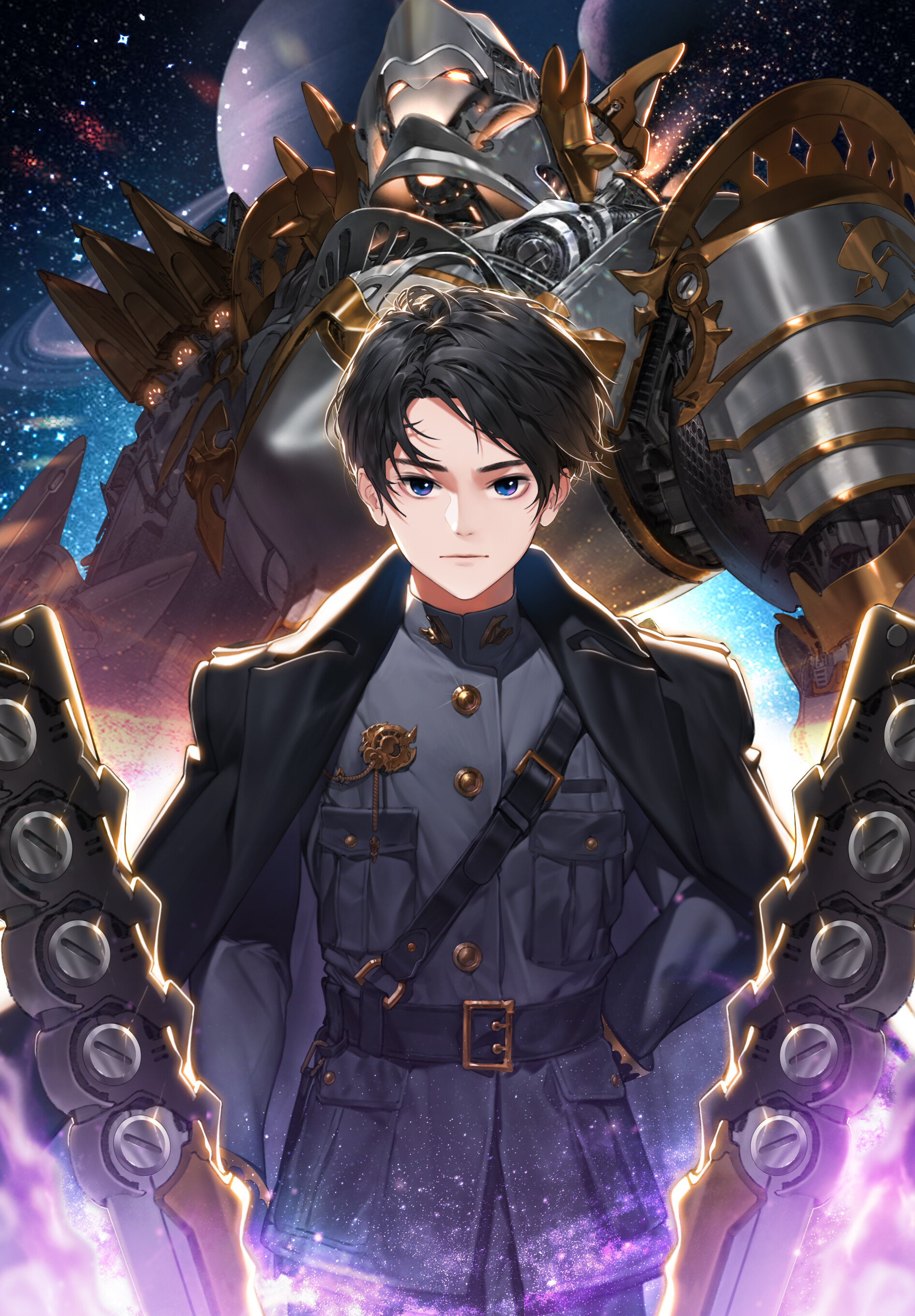 ArtStation - 표지_SSS급 기갑파일럿의 환생