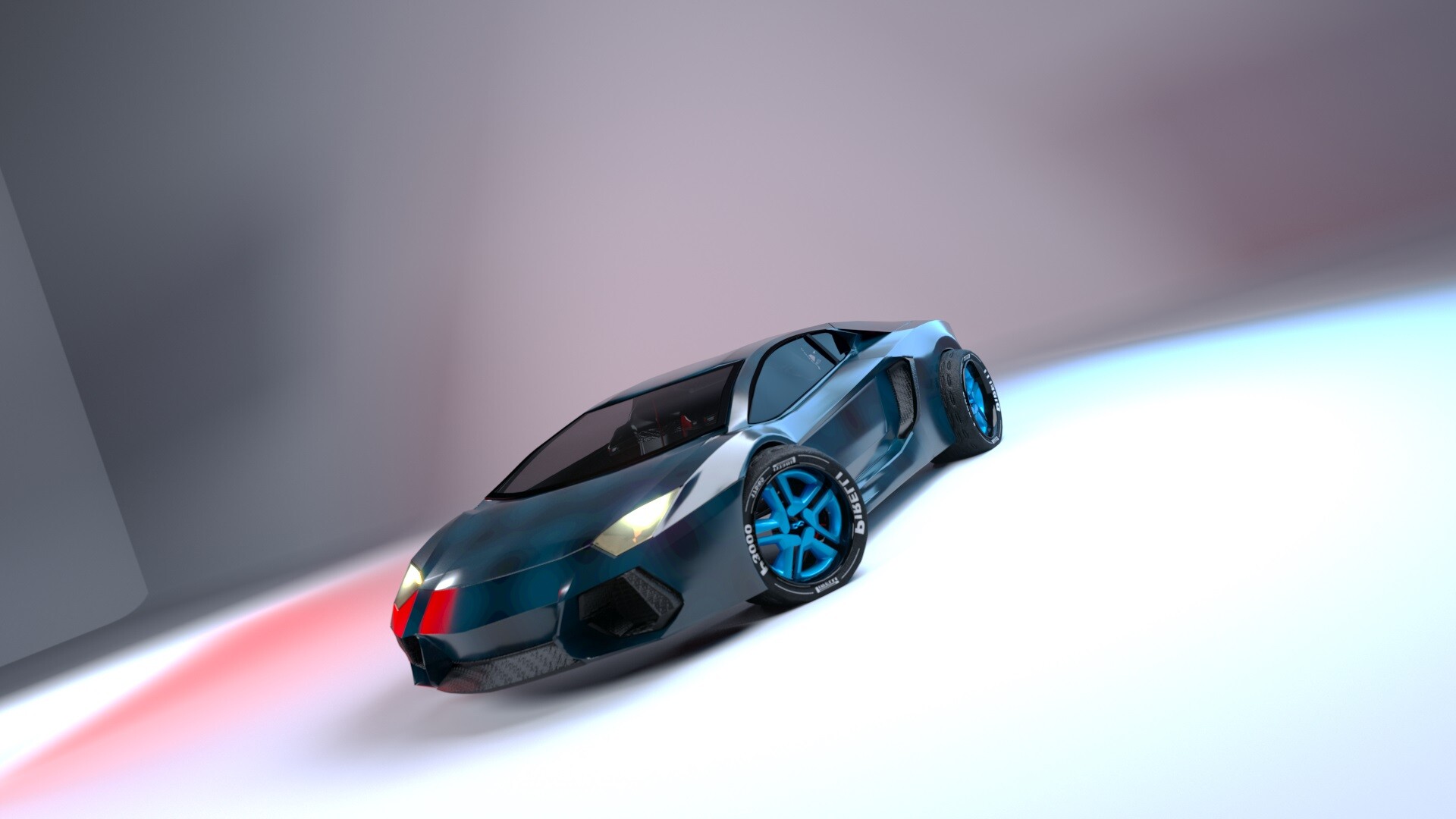 ArtStation - lamborghini aventador lp700-4 3d Modelling,texuring ...