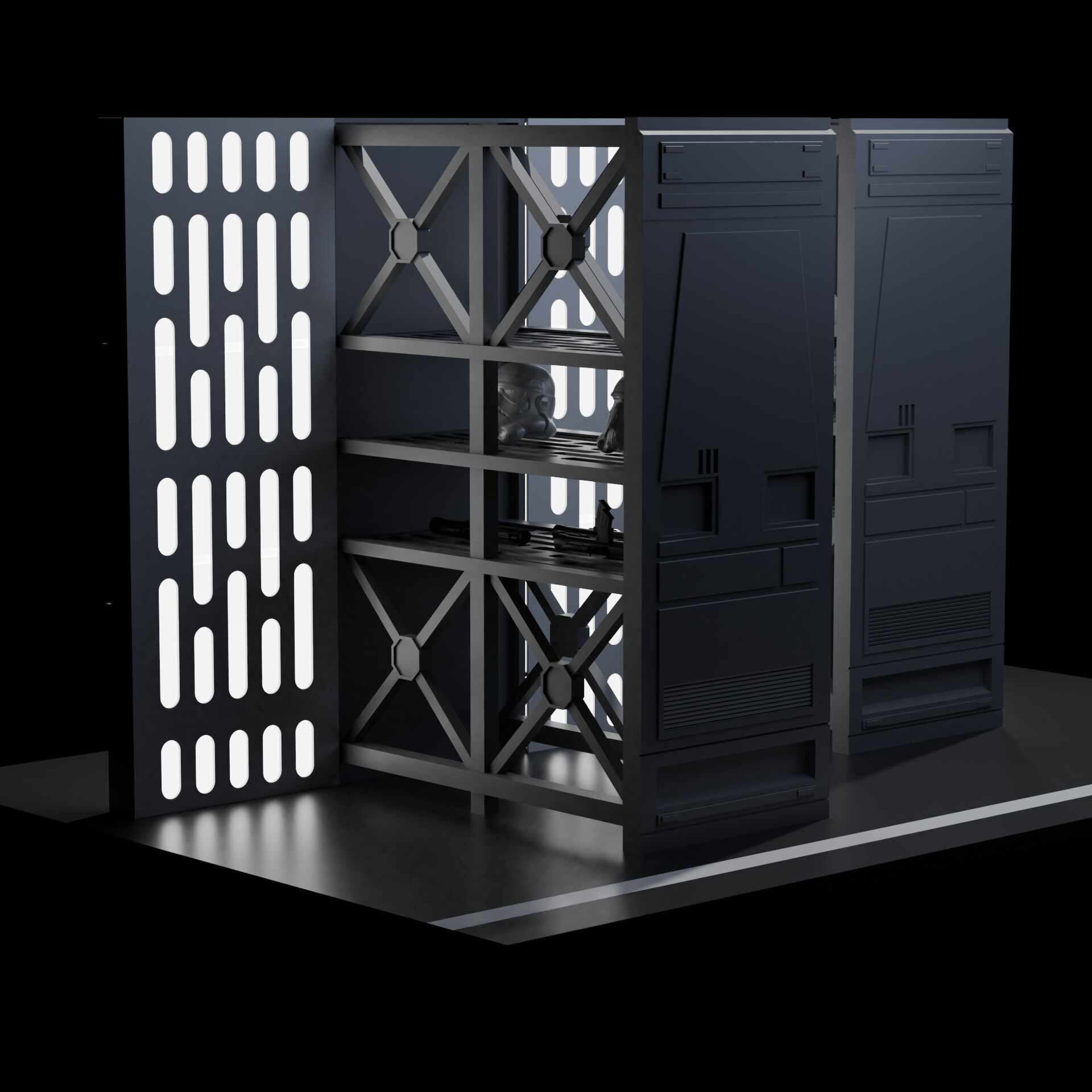 ArtStation - Death Star armory