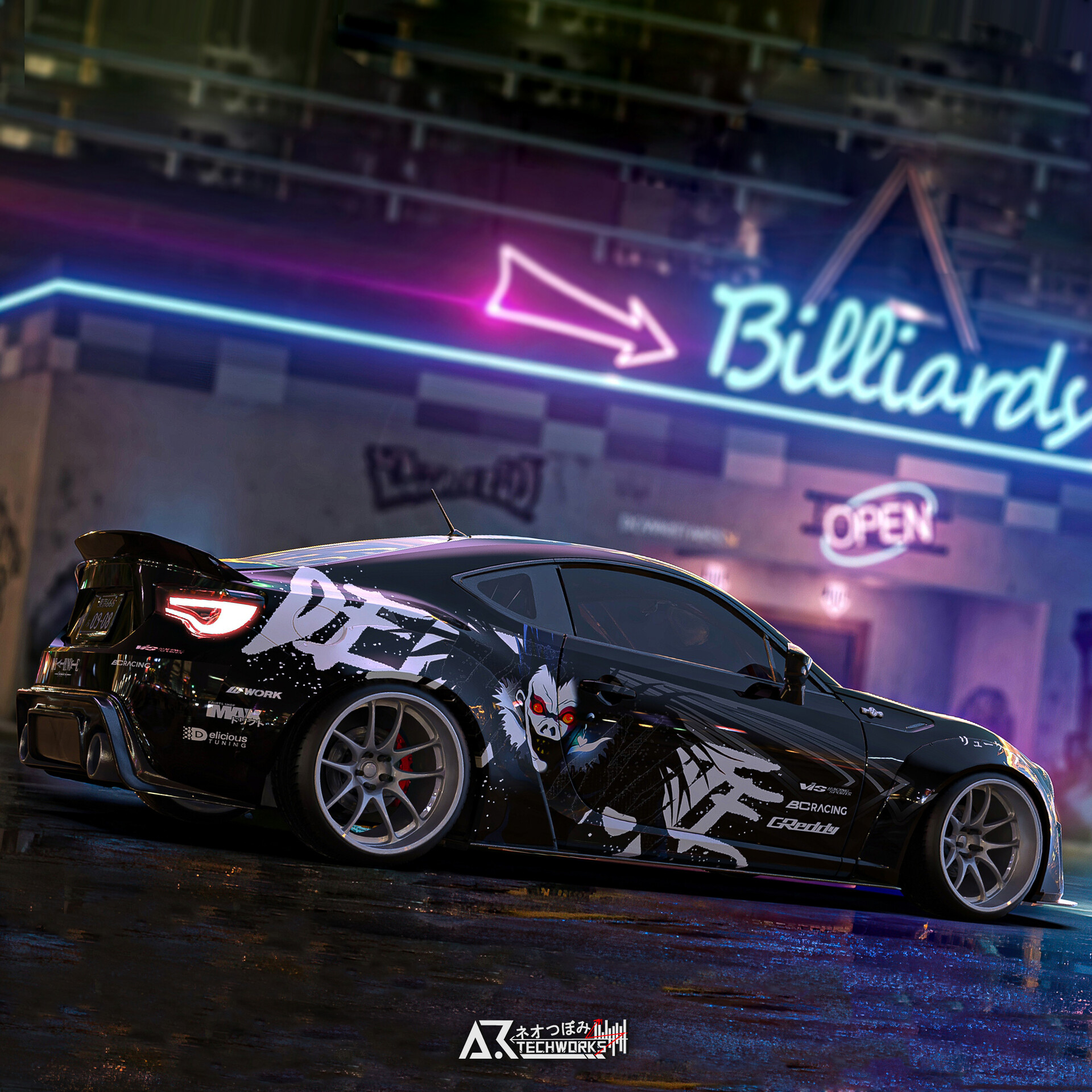 ArtStation - RYUK // SUBARU BRZ