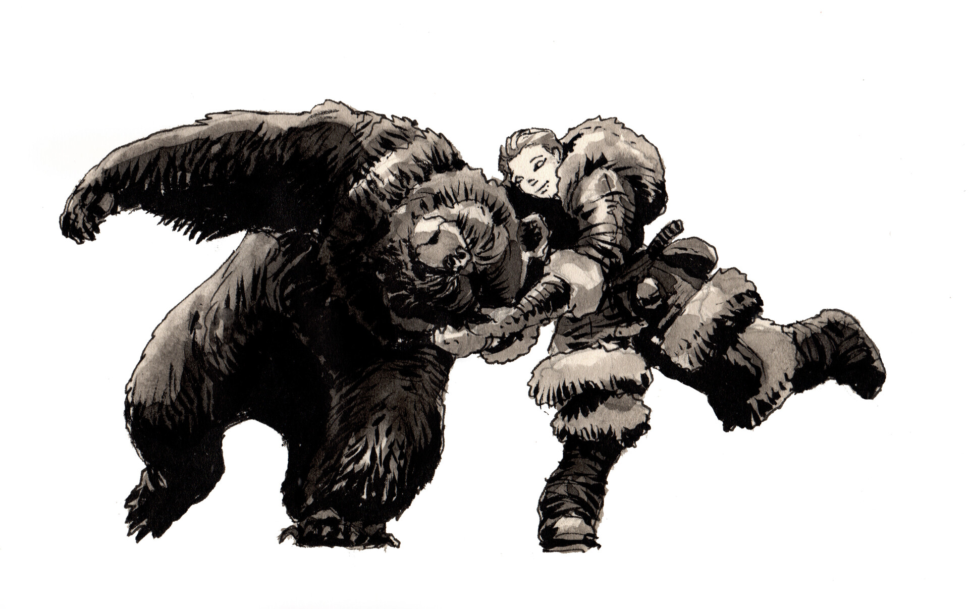 ArtStation - Scratch behind the ears