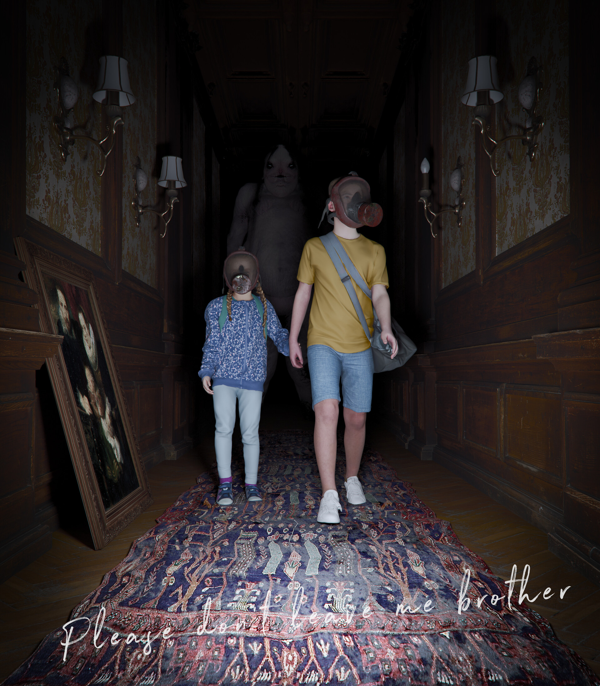 ArtStation - Please don't leave me brother!