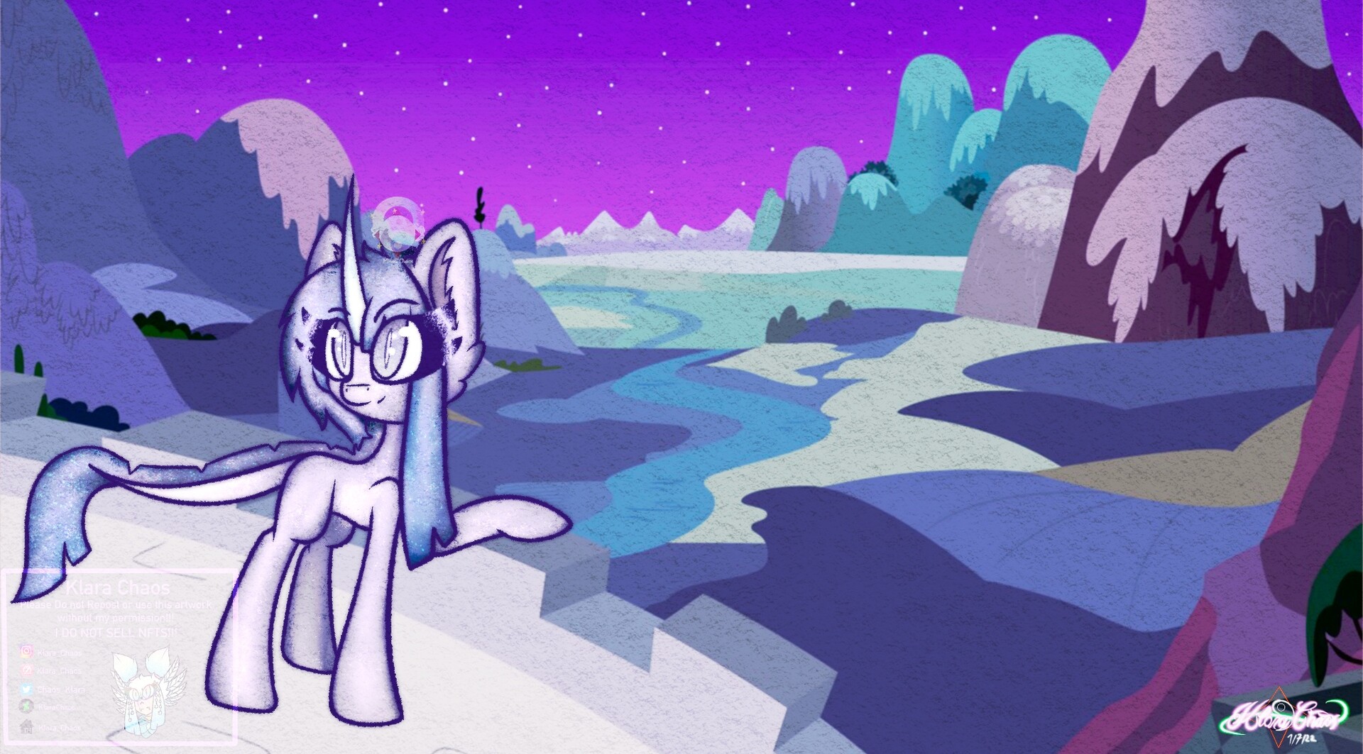 ArtStation - Unicorn eclipse