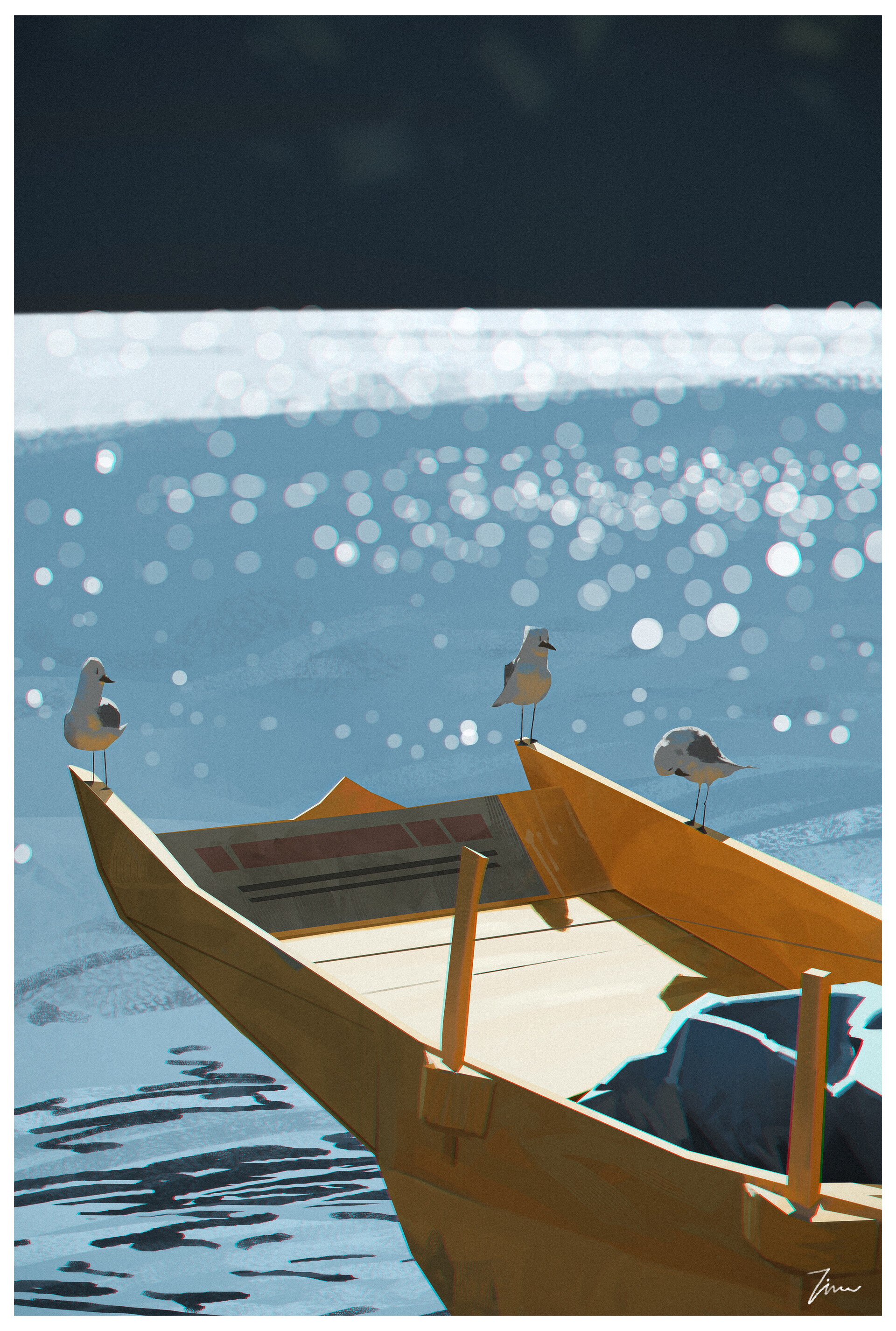 ArtStation - seagull