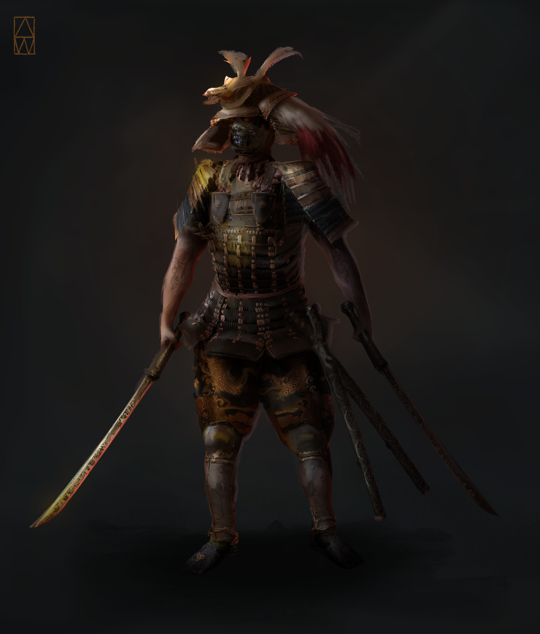 Dark Warrior Concept Art