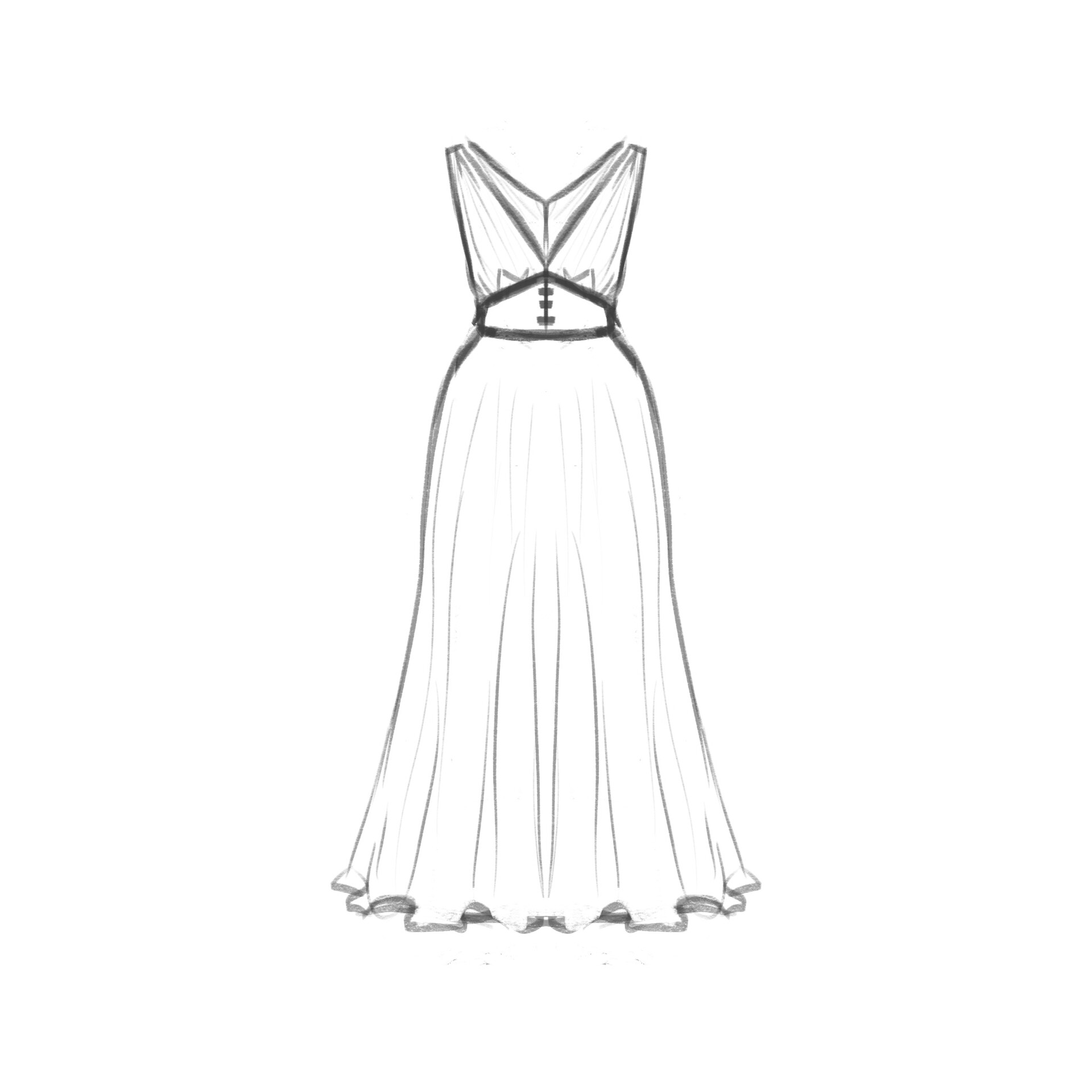 ArtStation - Two piece outfit - Violette