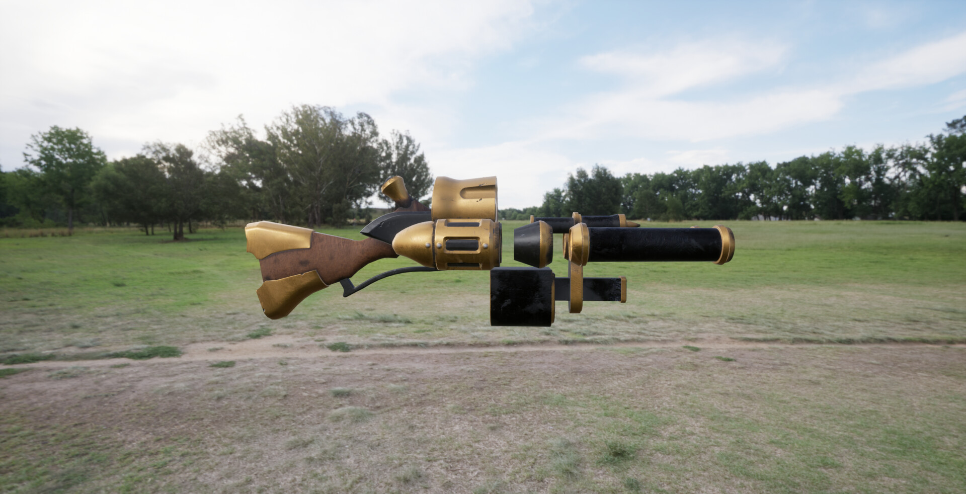 ArtStation - Graves Gun Fan Art