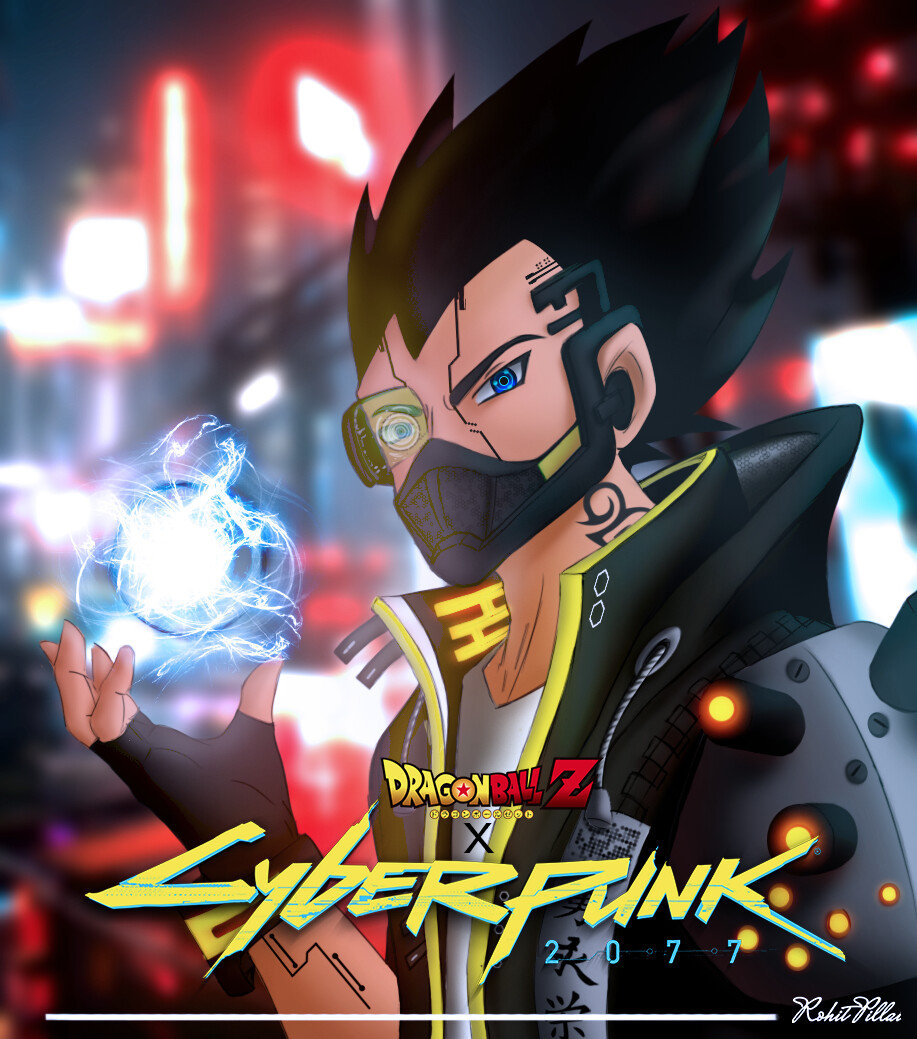 ArtStation - Cyberpunk Vegeta