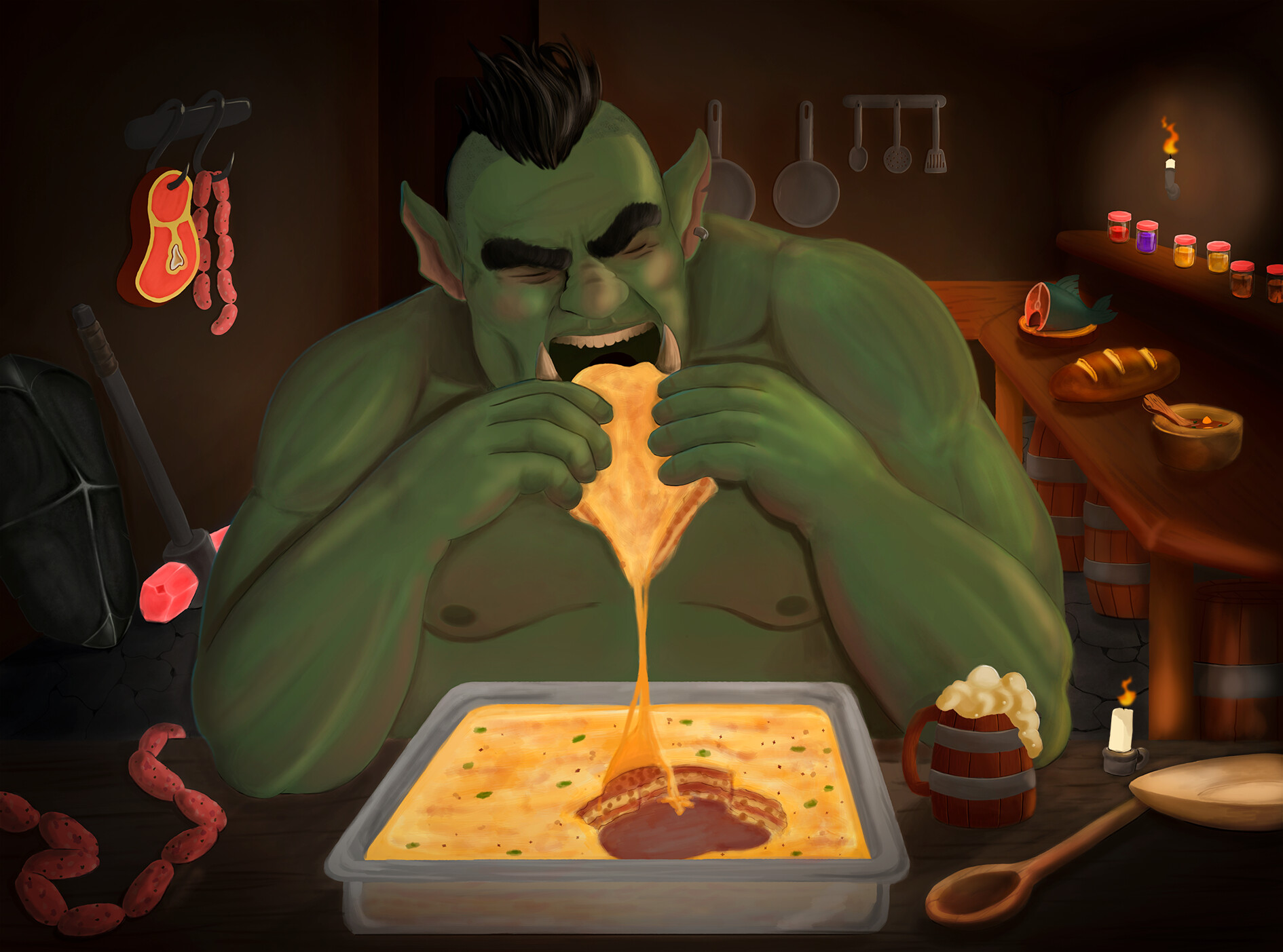 ArtStation - Hungry Orc