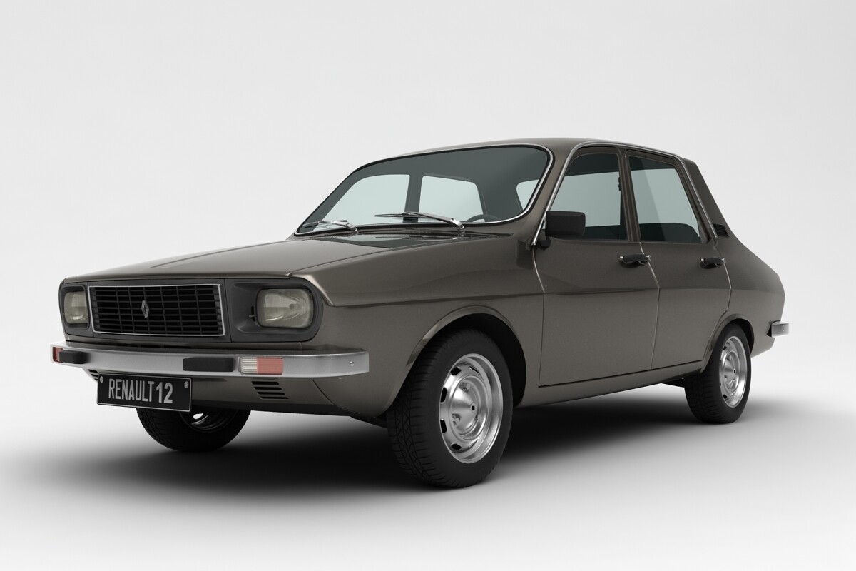 ArtStation - Renault 12 TS