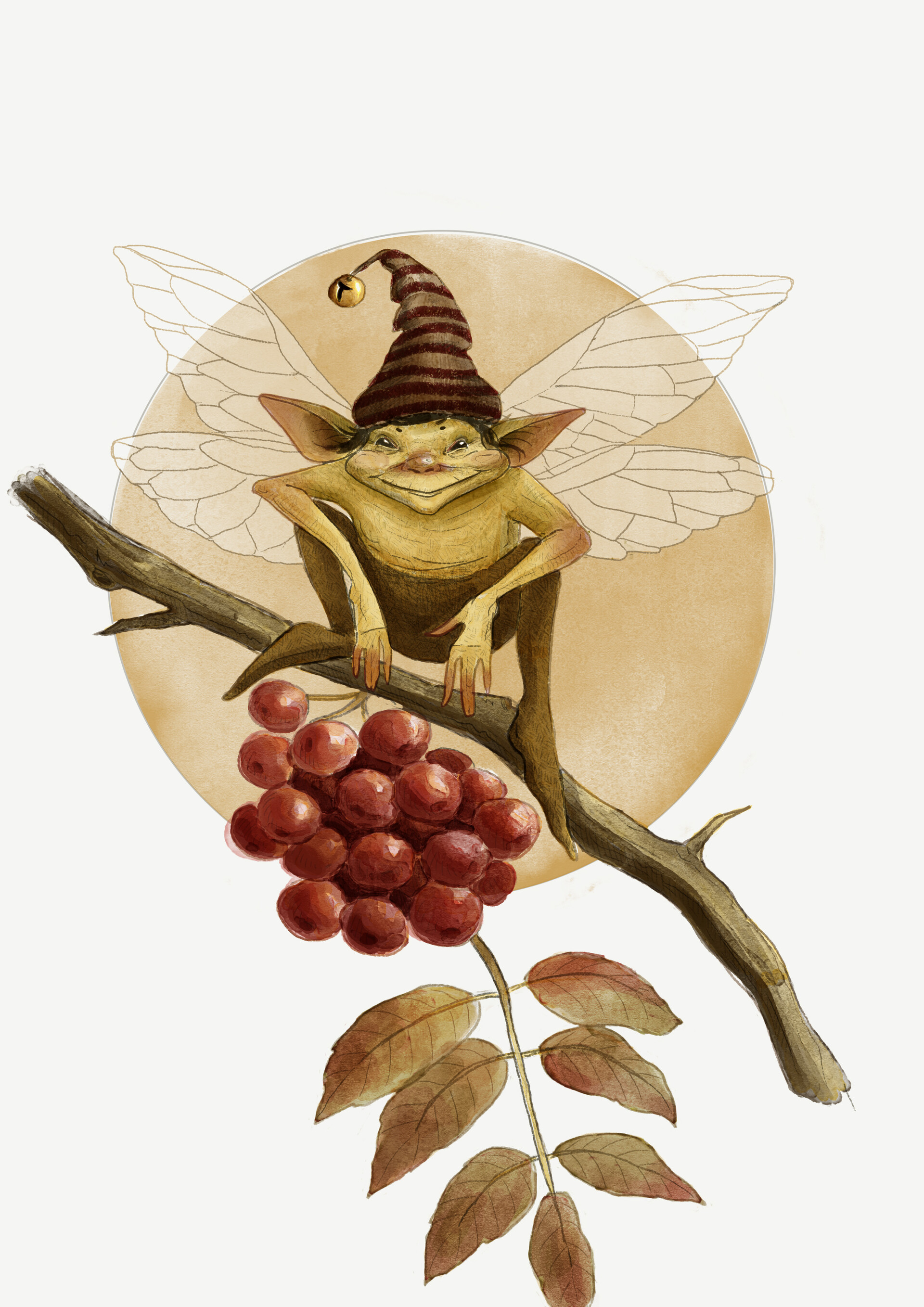 ArtStation - Goblin with wings