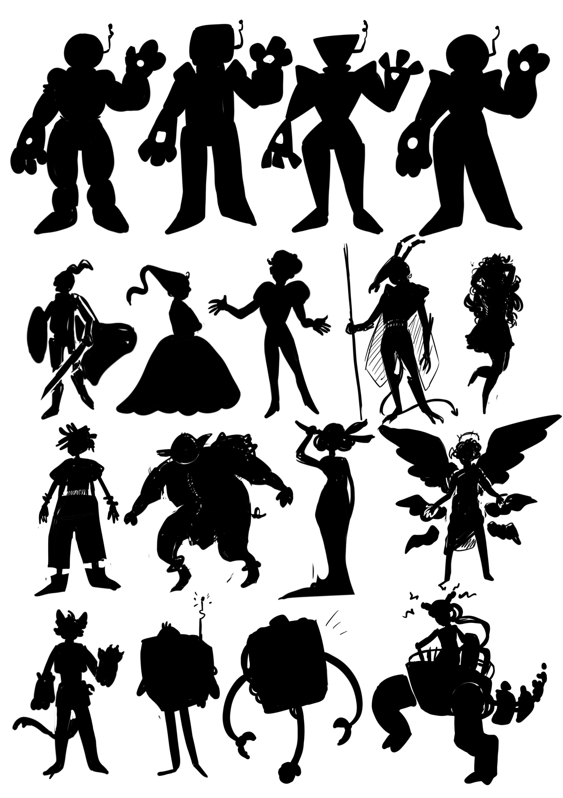 ArtStation - Character shapes