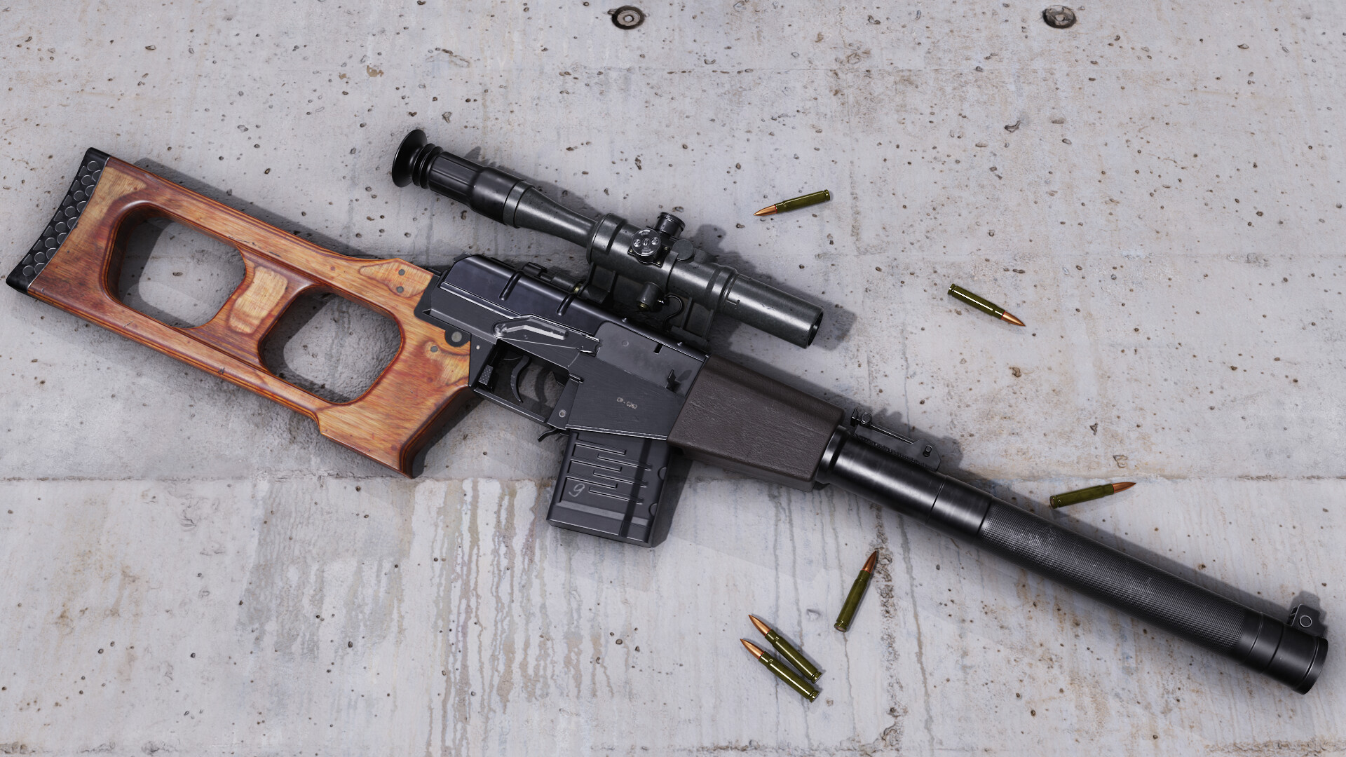 ArtStation - VSS Vintorez