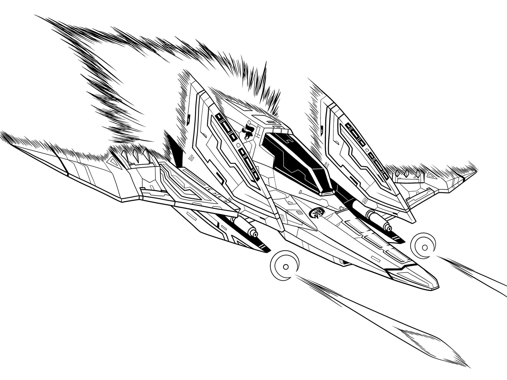 star fox coloring pages