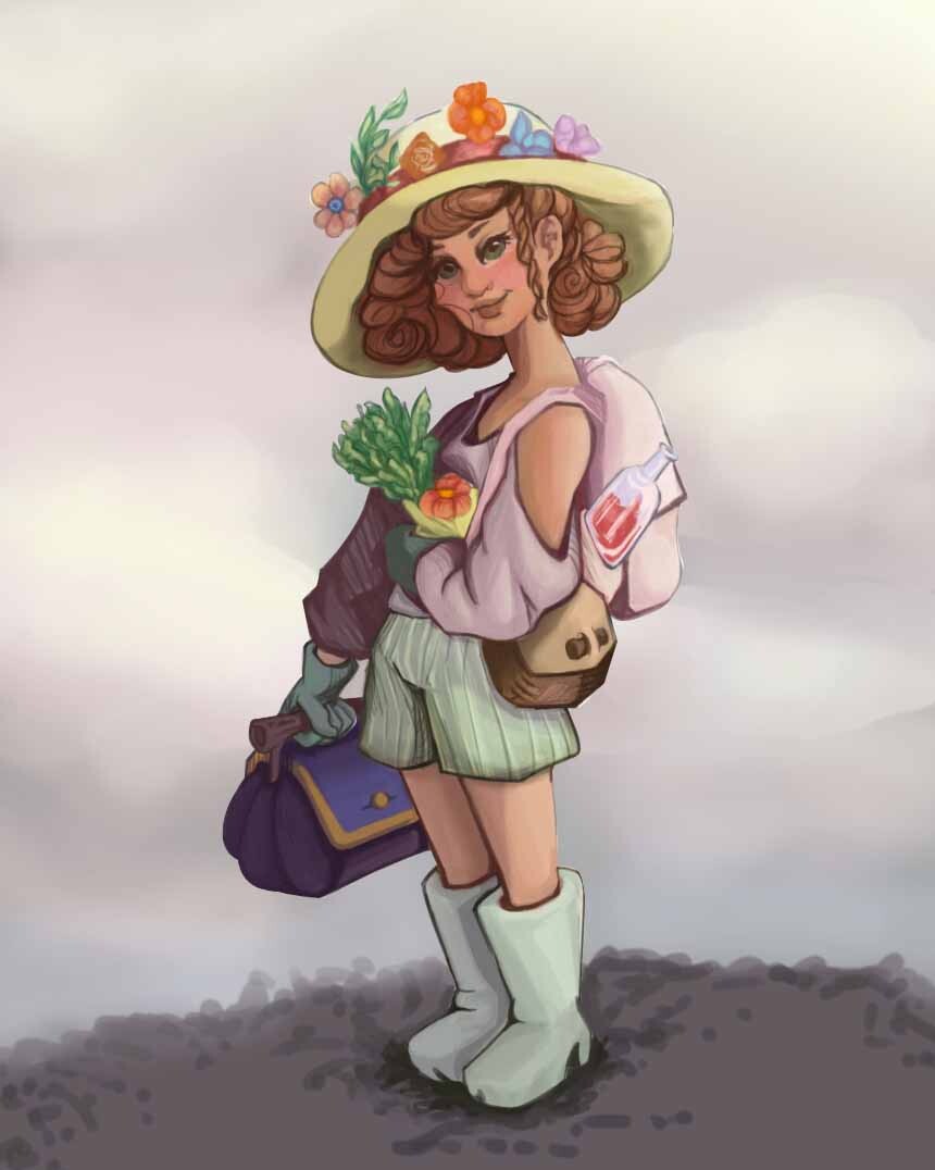 ArtStation - Apothercary Girl