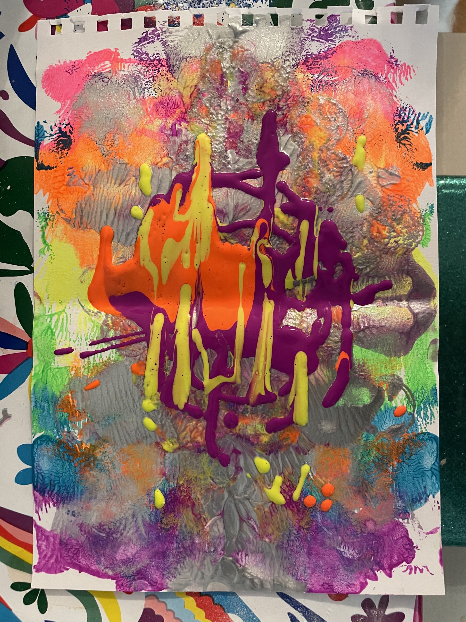 Ellie Dupont - User Controlled Substance Designer Paint Tool Experiments