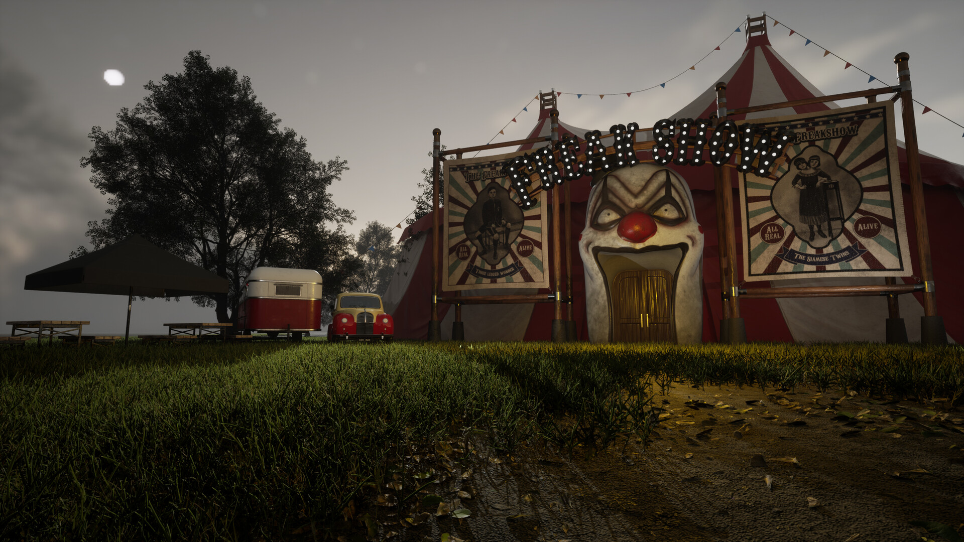 Mari O - Traveling fair with a freak show