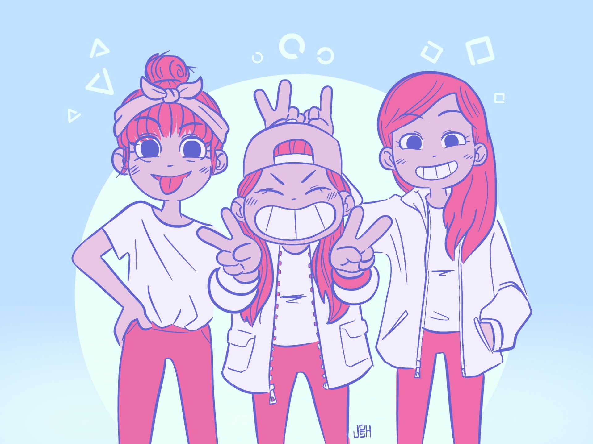 ArtStation - The Trio