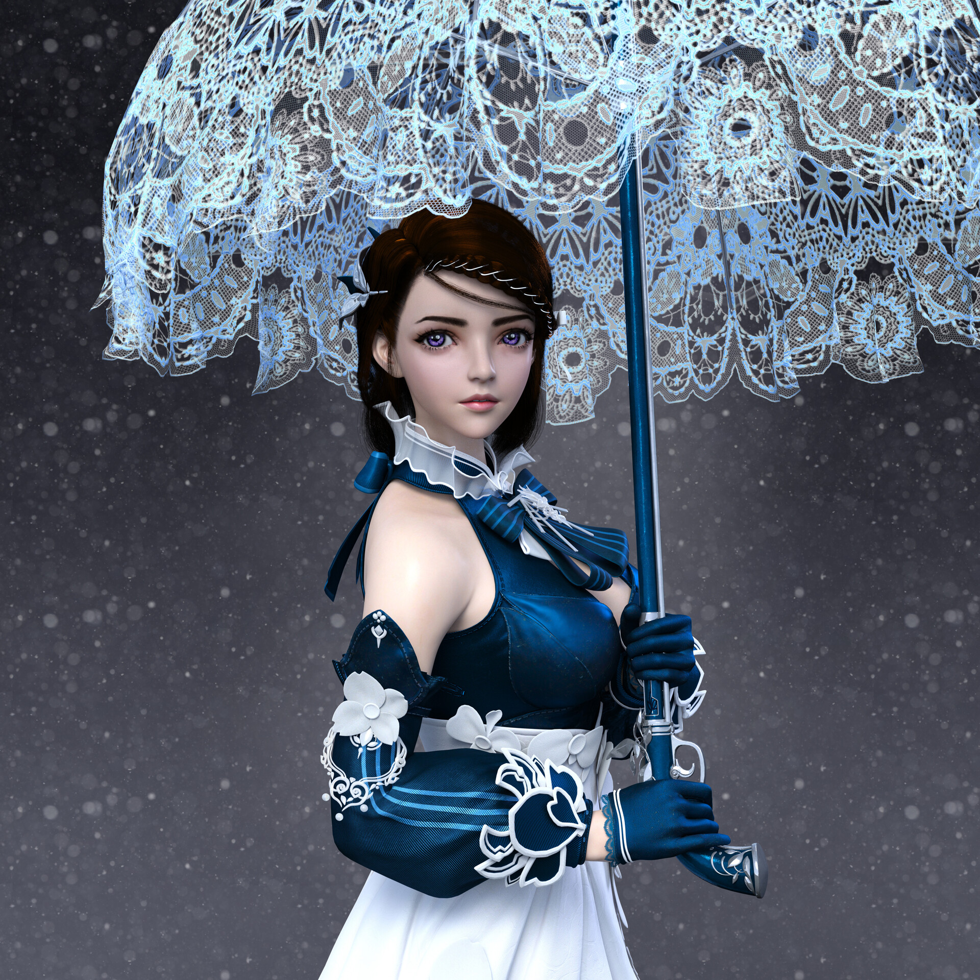 ArtStation - Tsundere young lady