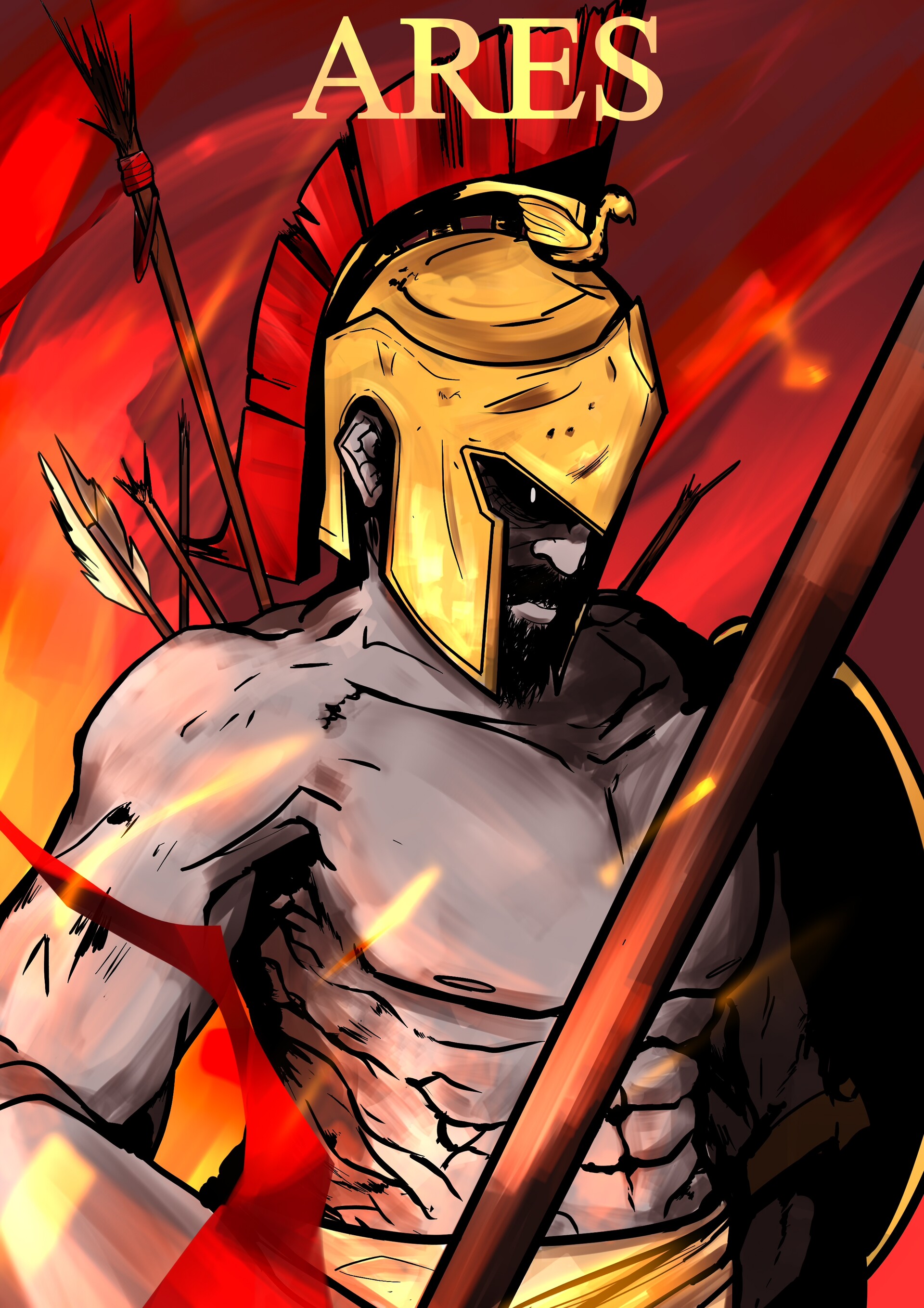 ArtStation - God of War Ares