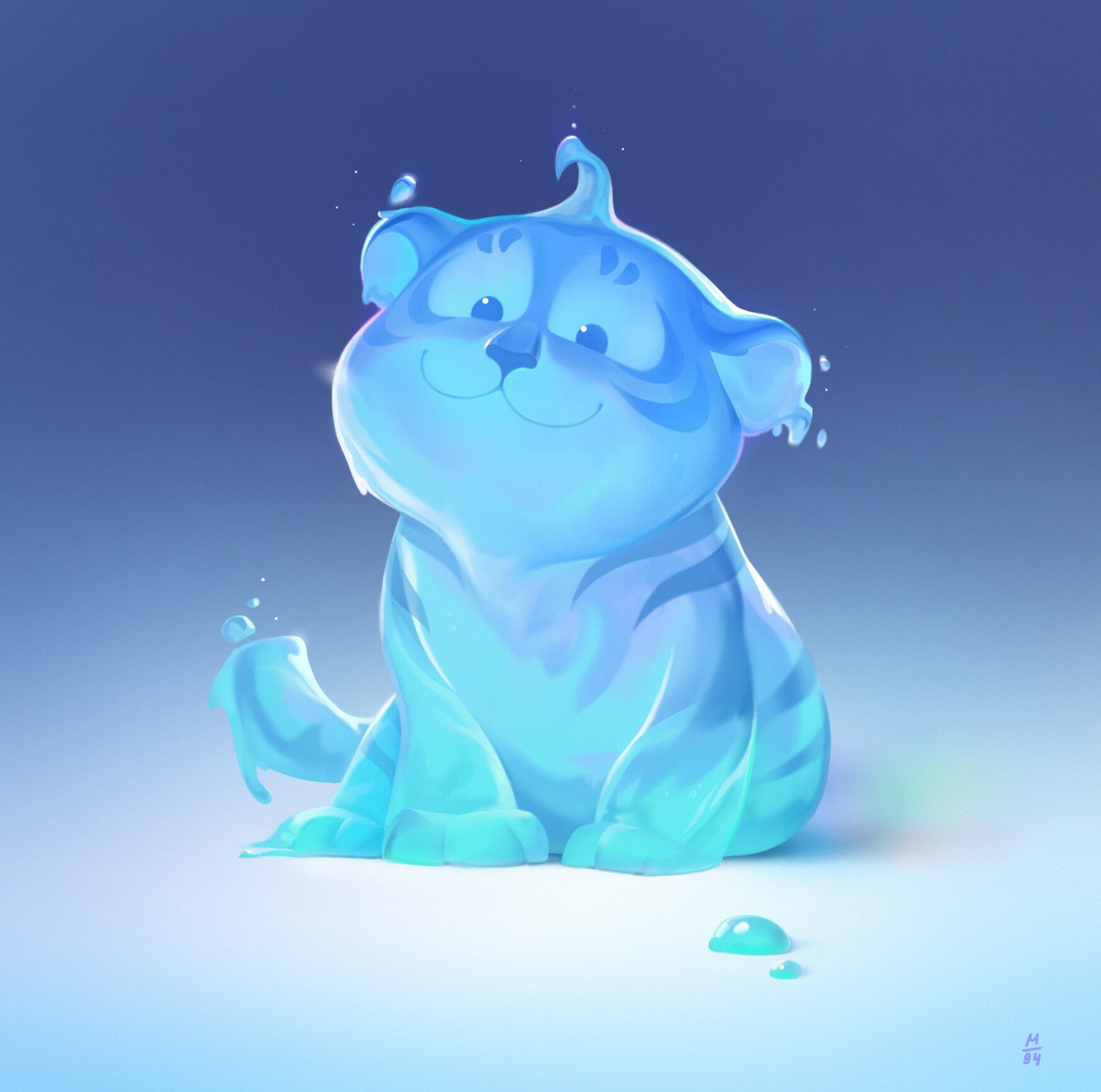 ArtStation - Water tiger
