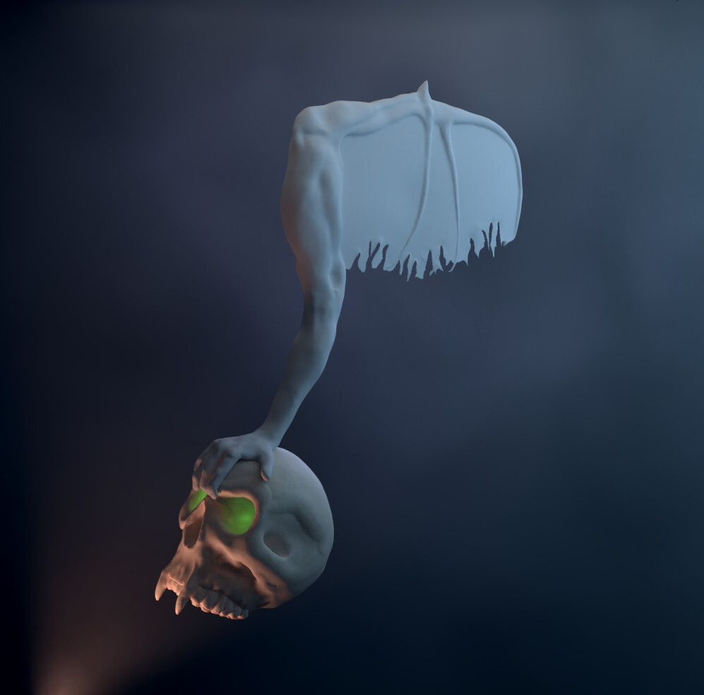 ArtStation - Mystic skull