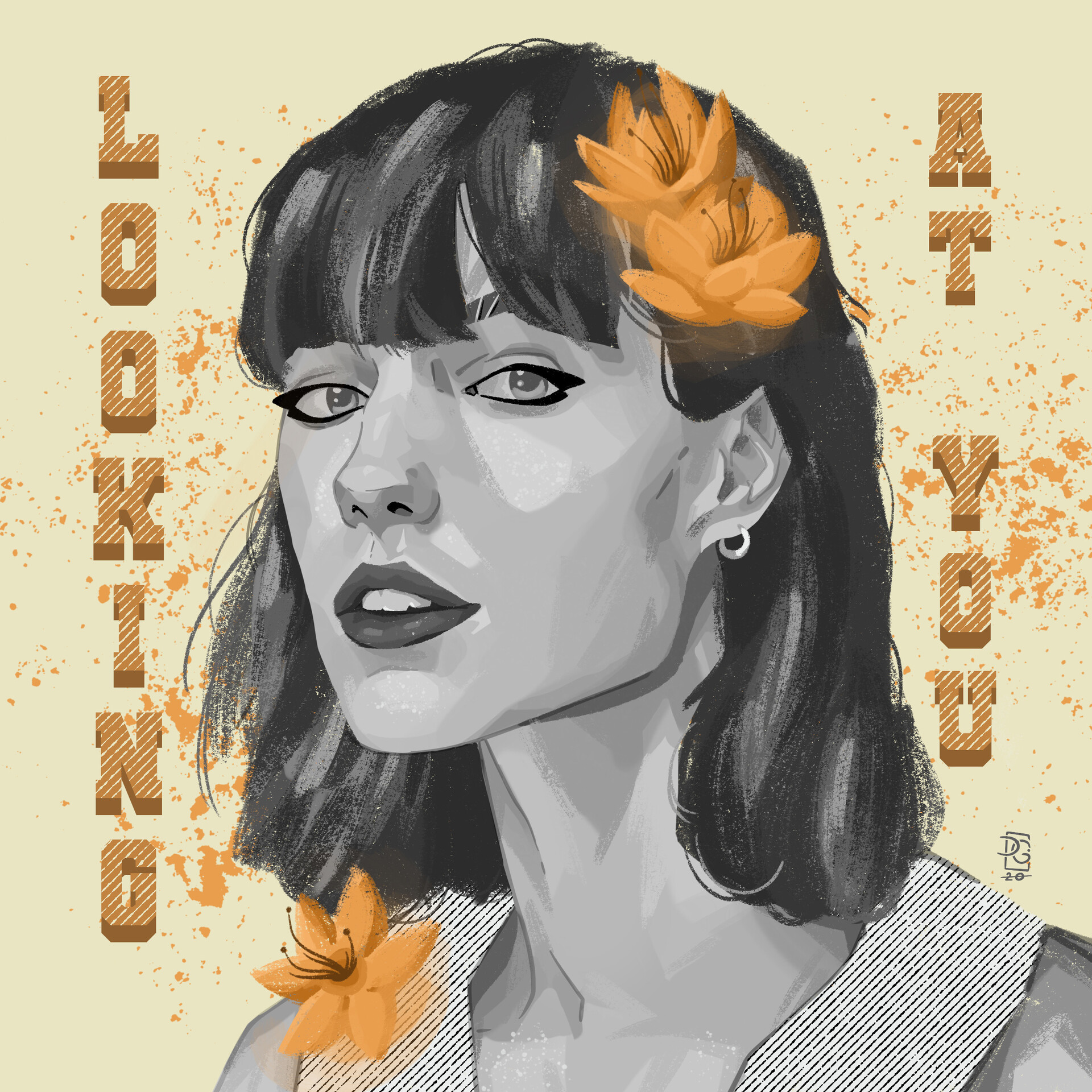 ArtStation - LOOKING AT YOU 🌝