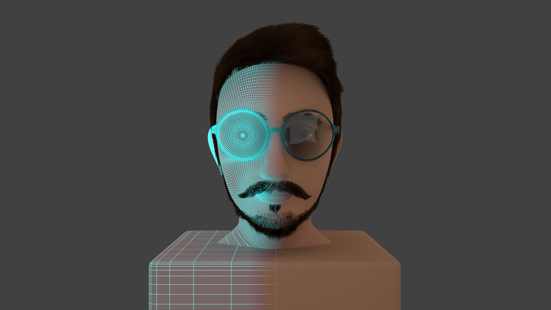 ArtStation - SELF FACE MODEL