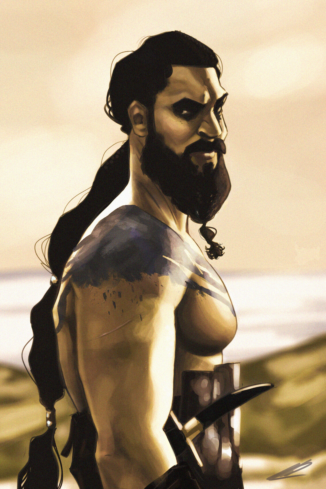 ArtStation - Khal Drogo