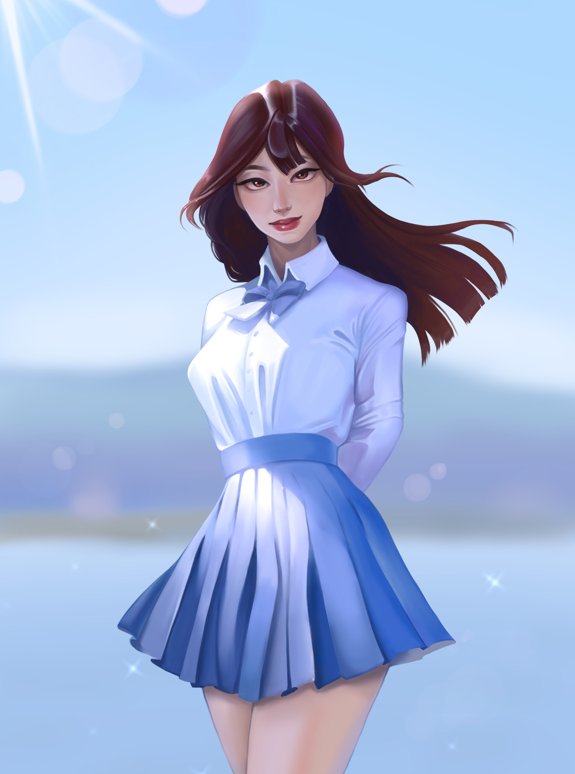 ArtStation - Study girl