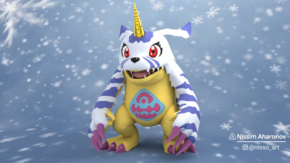 ArtStation - Gabumon