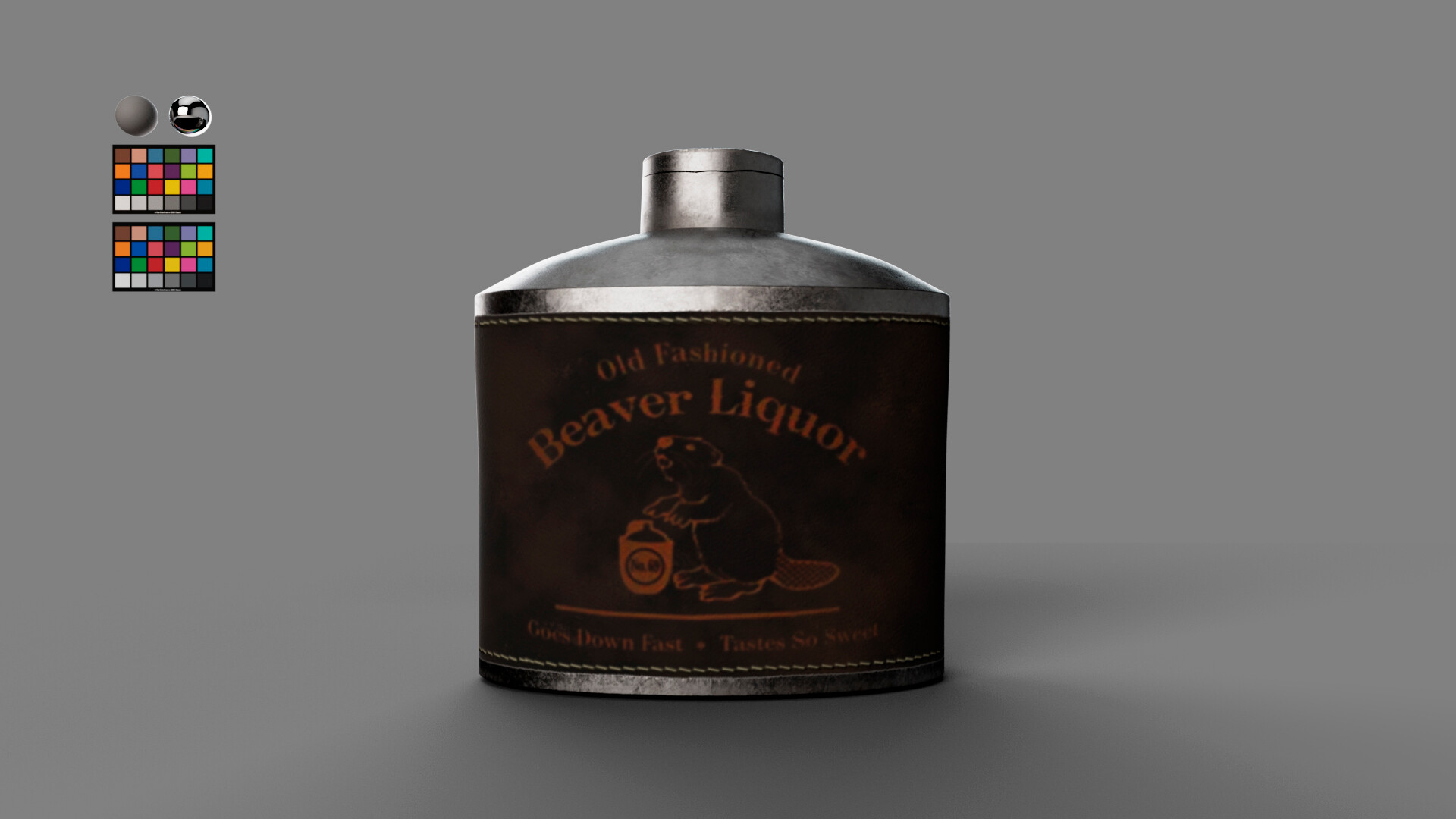 ArtStation - 3D Flask