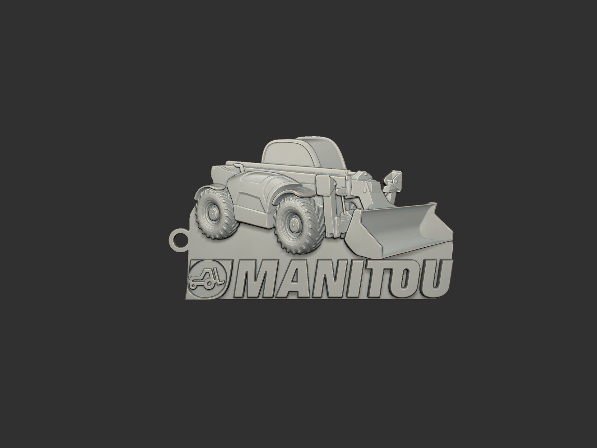 ArtStation - Manitou Key Chain