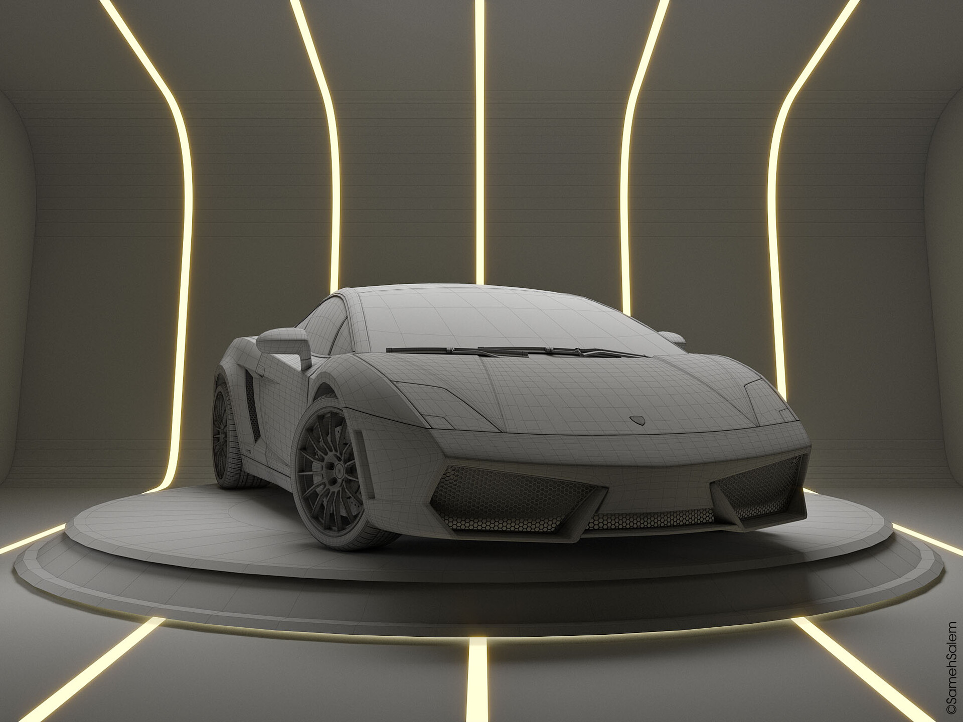 Sameh Elsayed Salem - Lamborghini Car