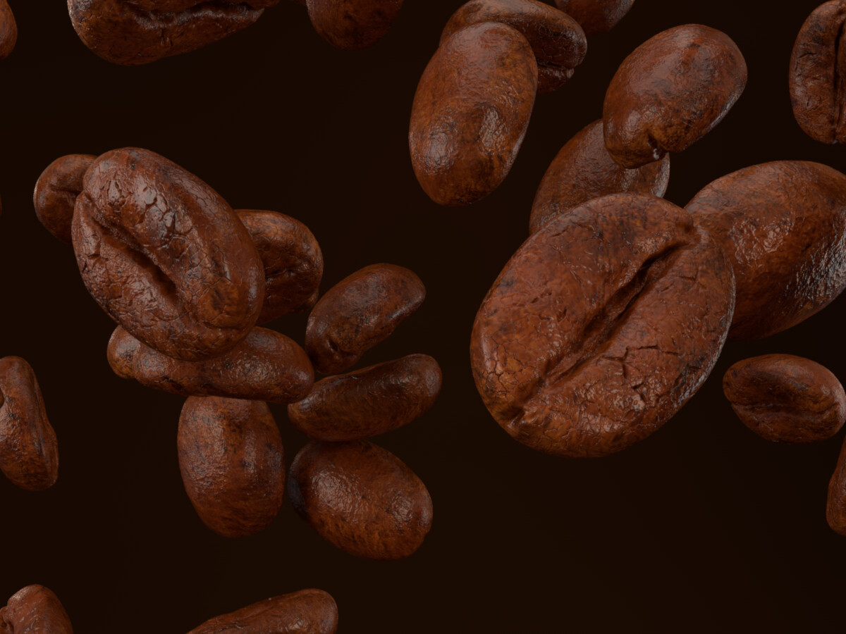 ArtStation - Coffee Beans CGI