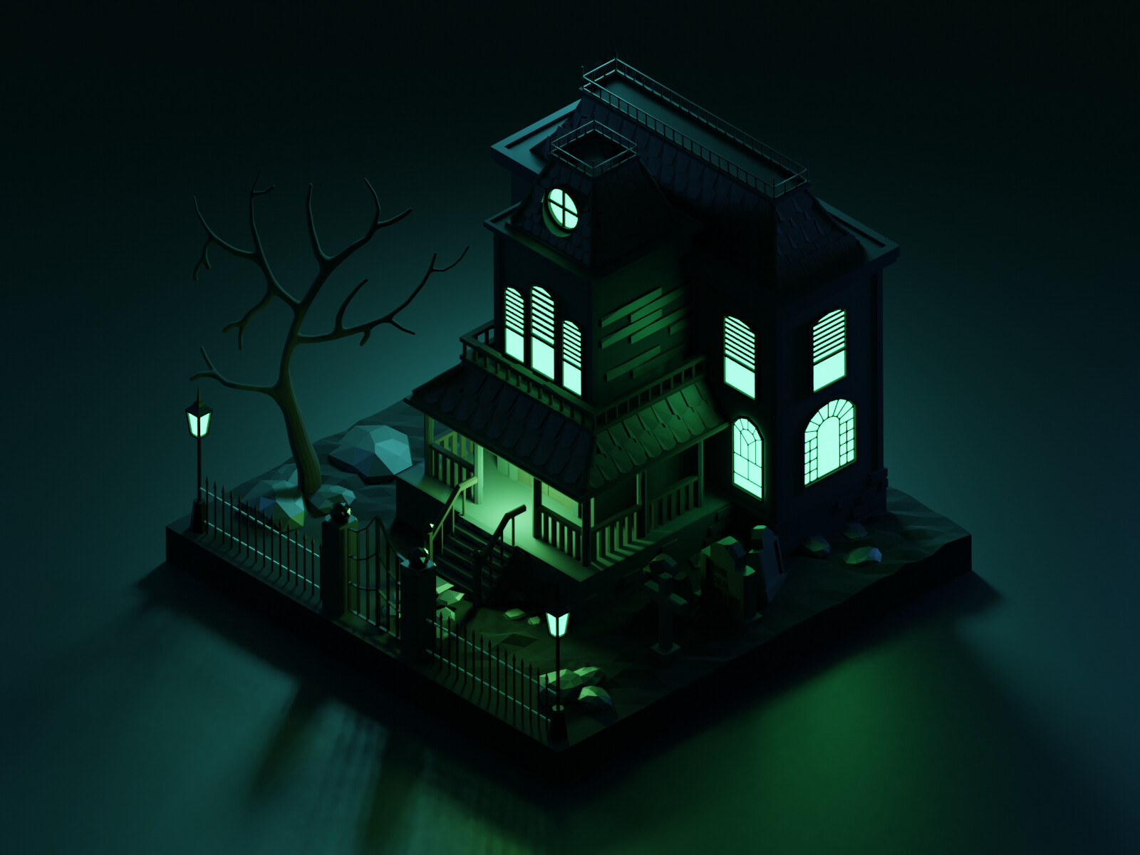 ArtStation - Haunted House