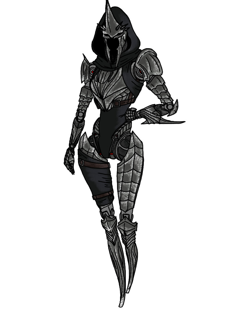 ArtStation - apex legends ash skin concept called, nazgul