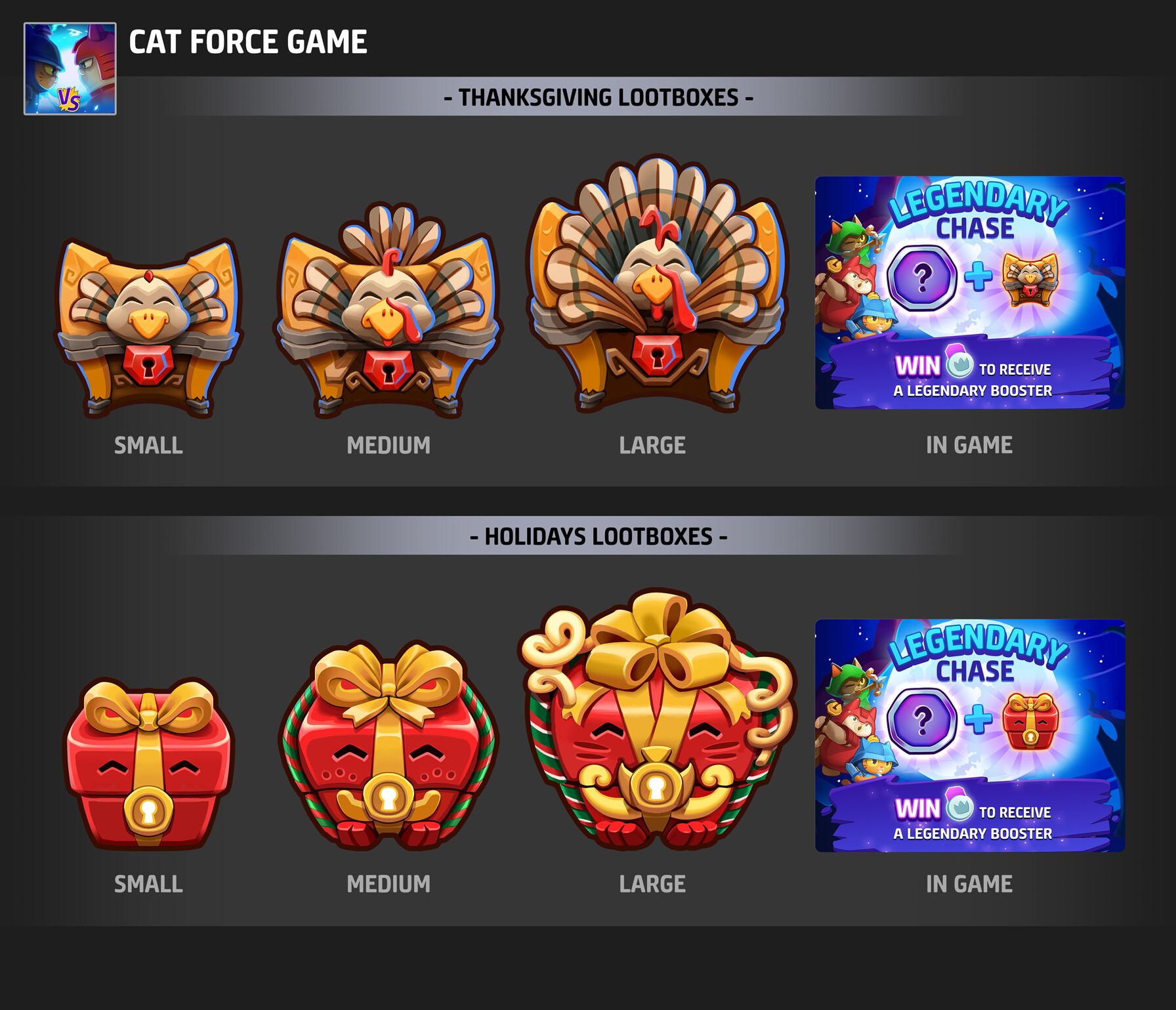 ArtStation - Cat Force - Lootboxes