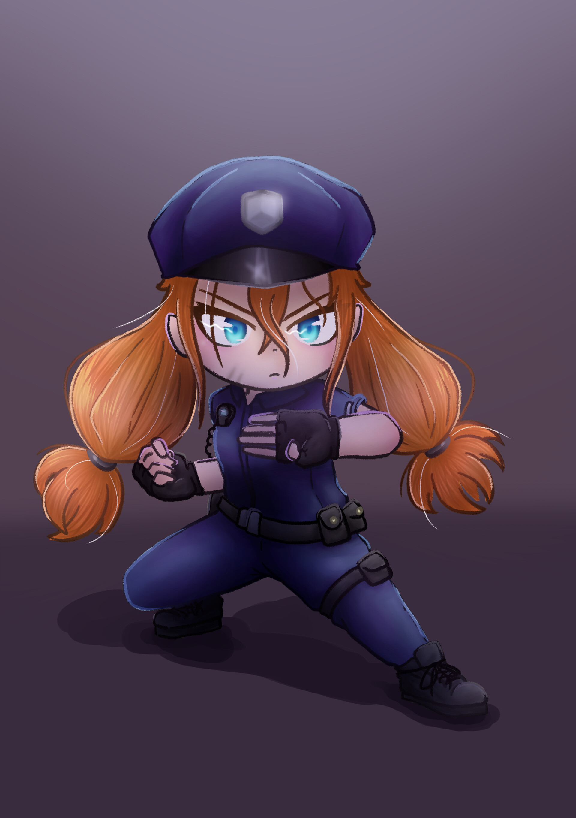 ArtStation - Cartoon police - ConceptArt work