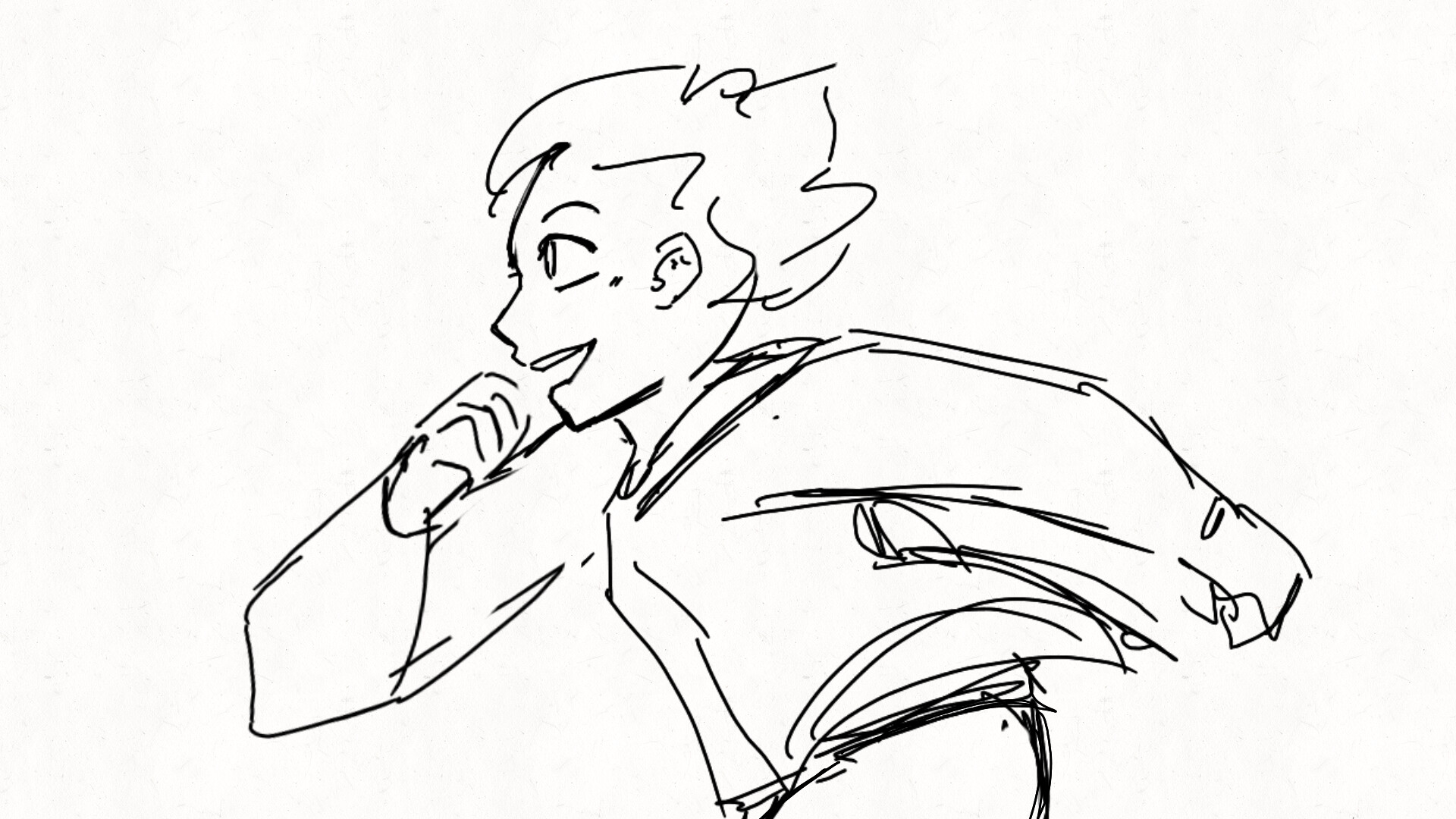 ArtStation - Run cycle sketch (animation)