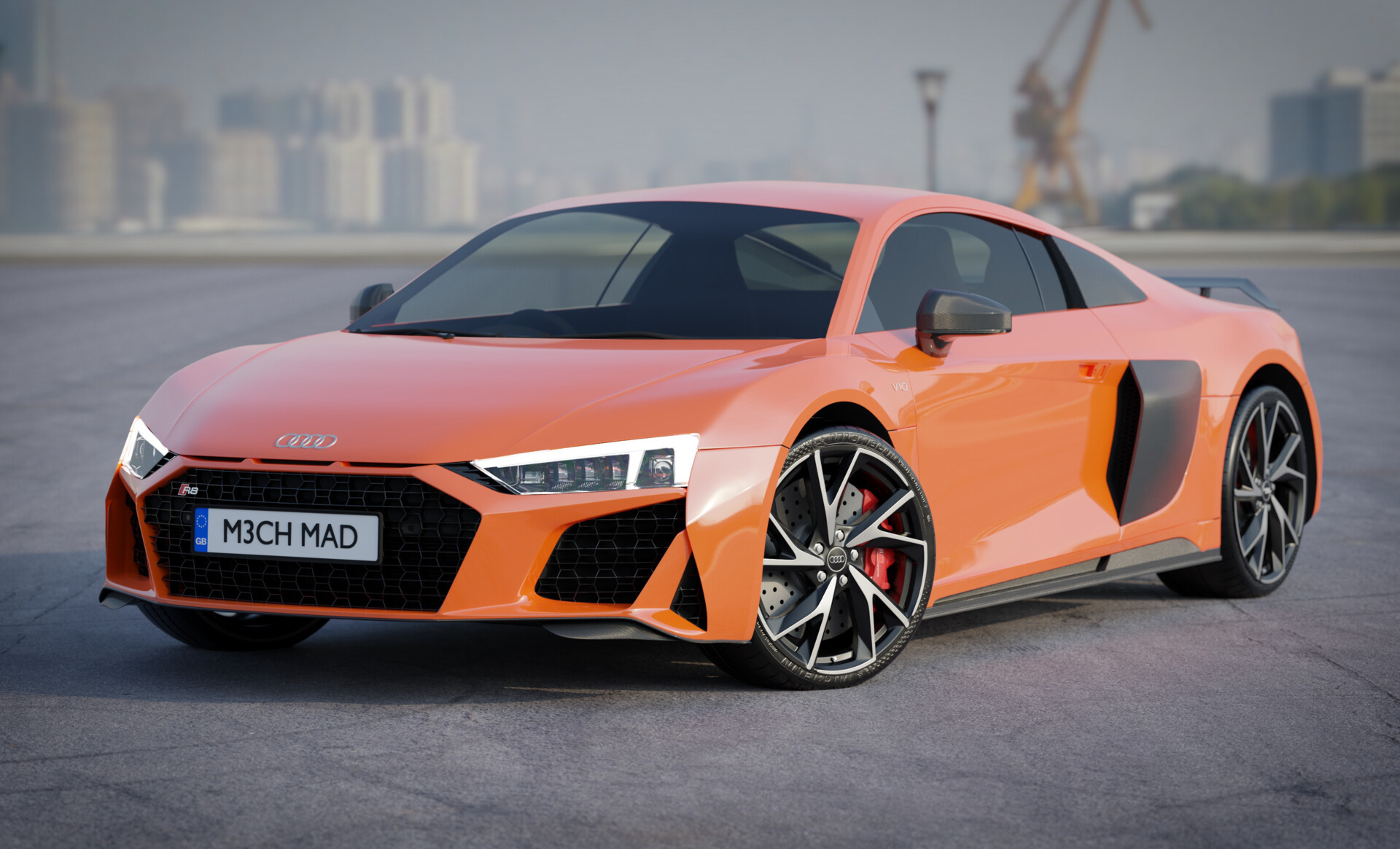 ArtStation - Audi r8 coupe v10 performance quattro