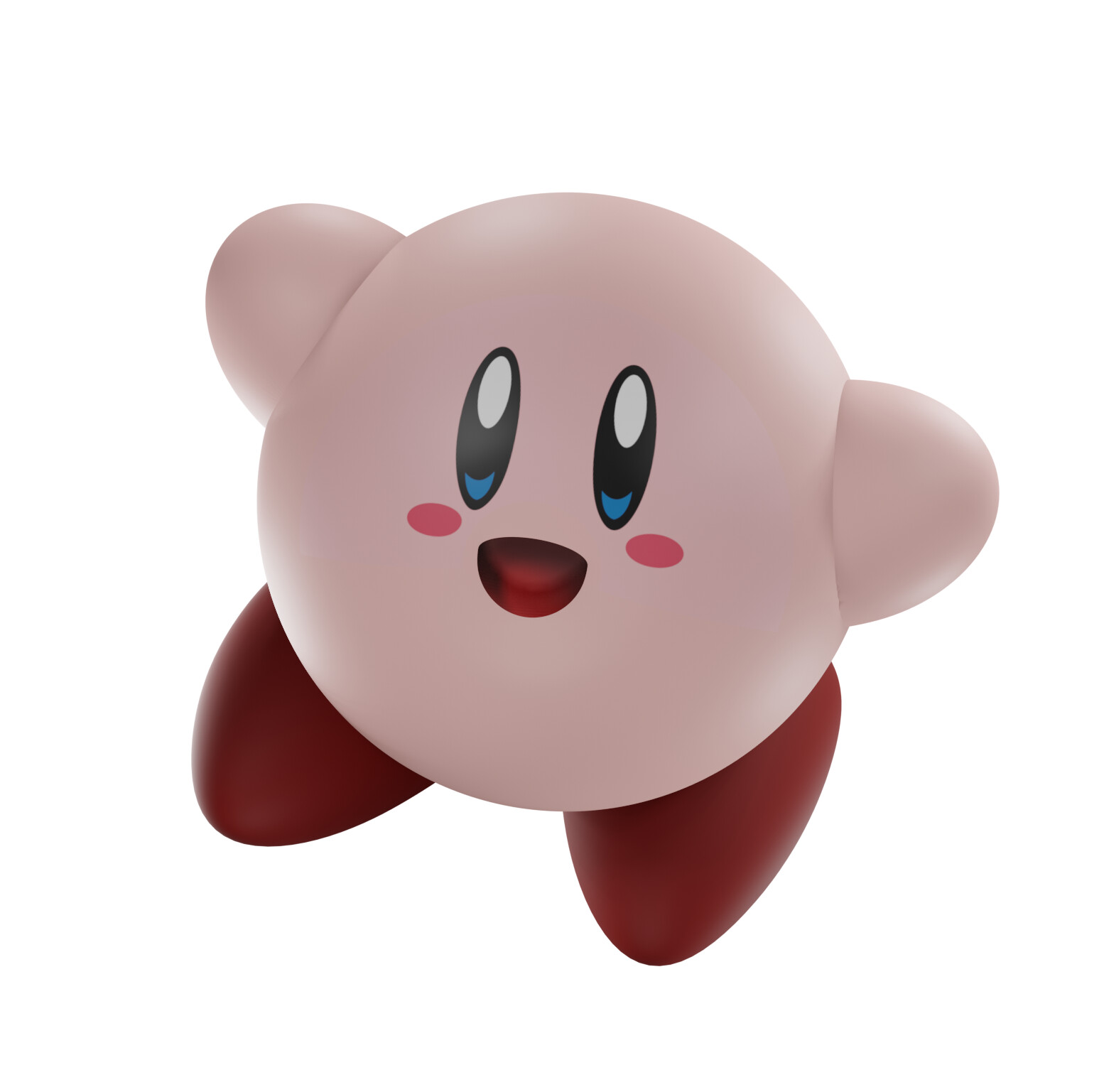 ArtStation - basic Kirby render