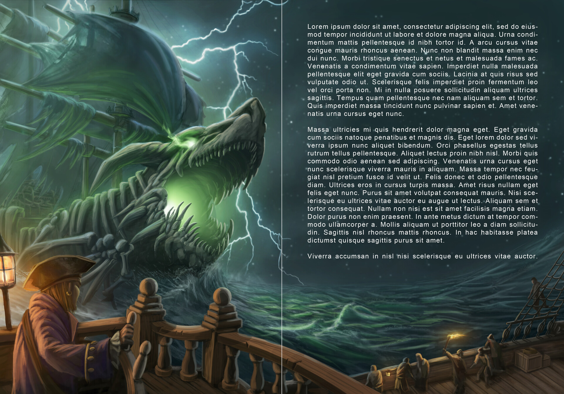 ArtStation - Necromancy enchanted ship