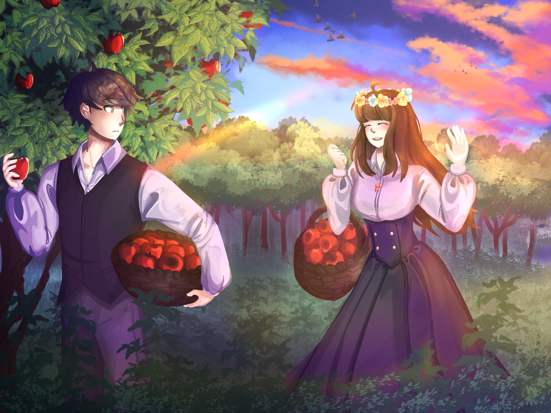 ArtStation - Apple Picking