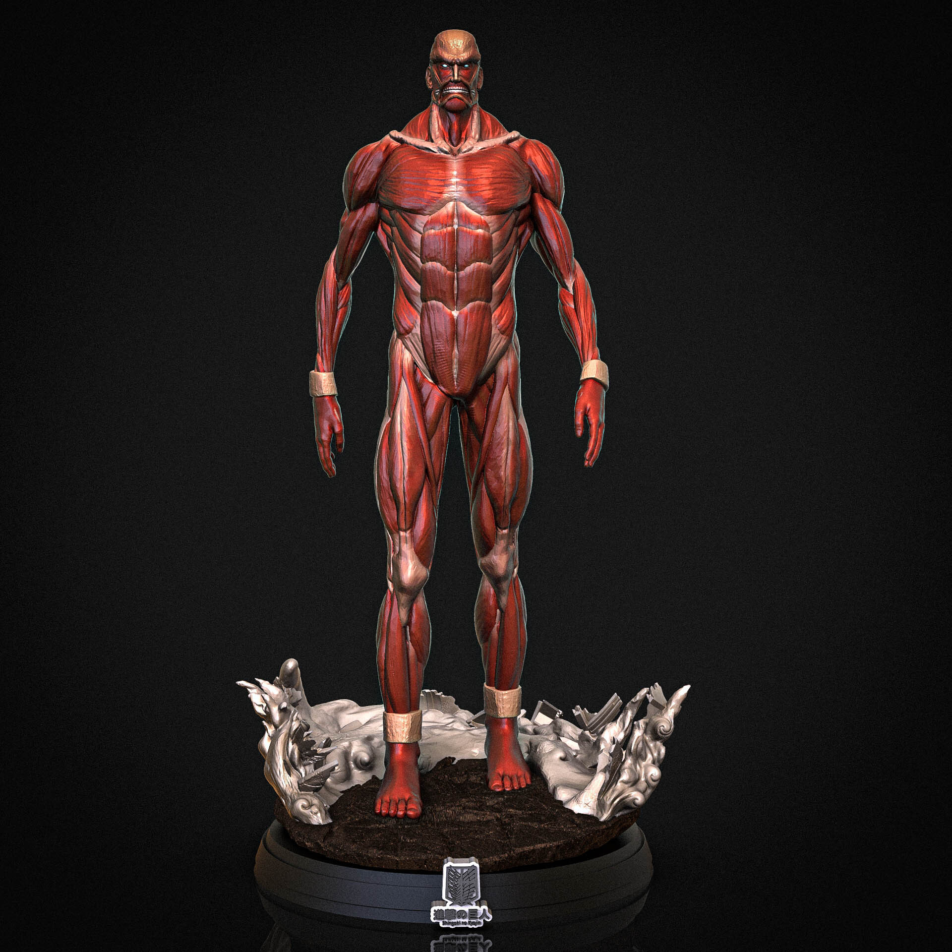 M3D Studios - Eren Retumbar 進撃の巨人